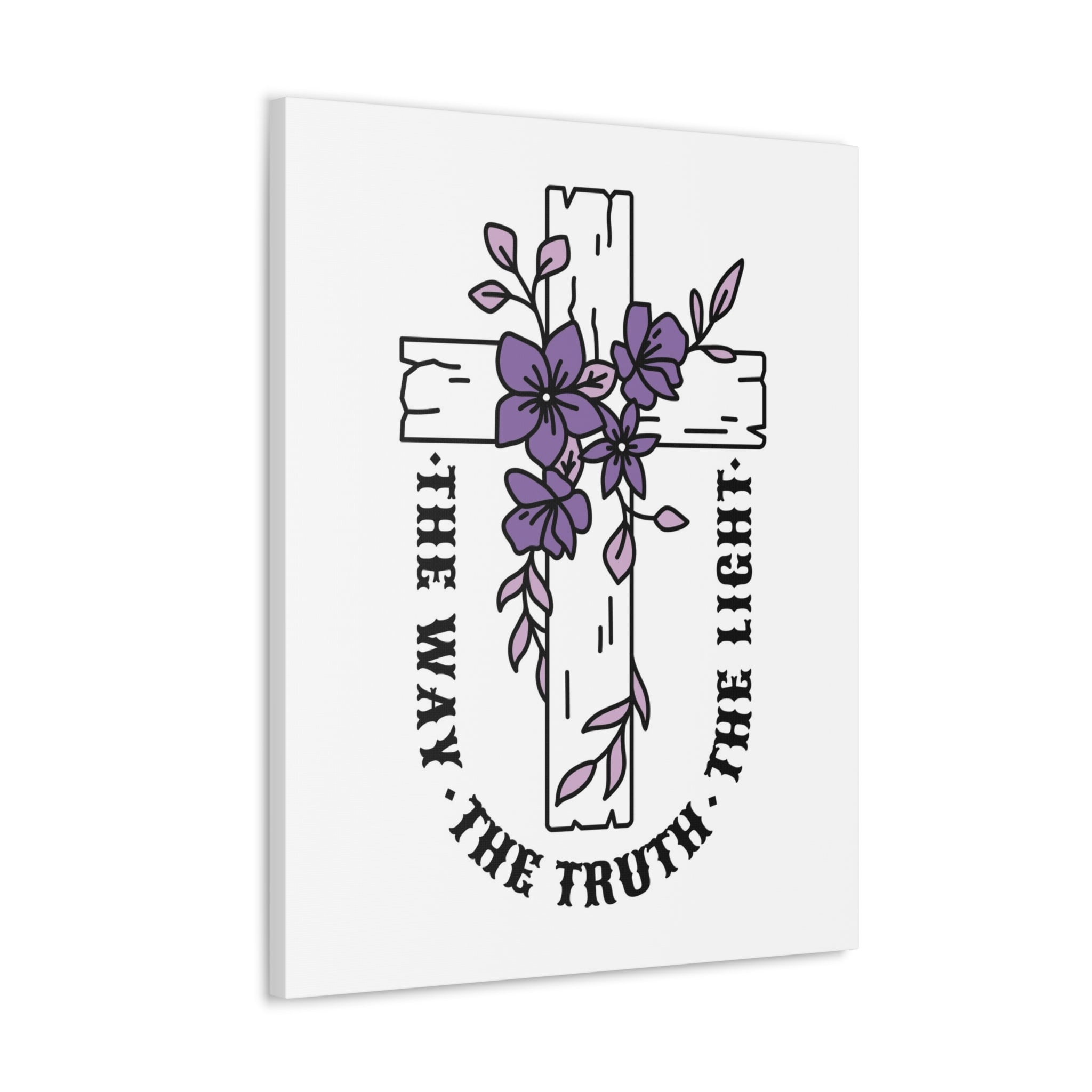 Scripture Walls John 14:6 Way Truth Life Bible Verse Canvas Christian ...