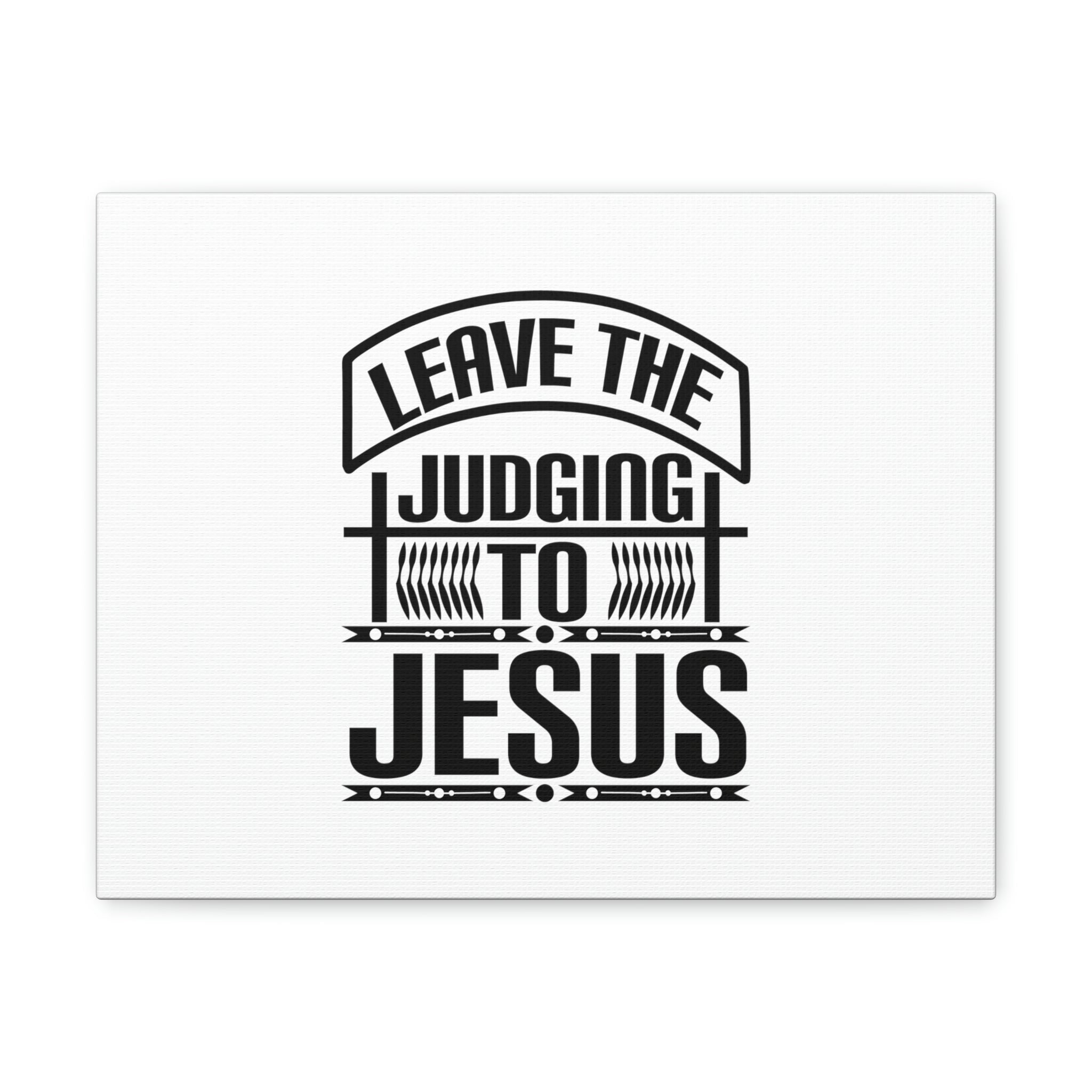 Scripture Walls John 8:7 Leave The Judging To Jesus Banner Christian ...
