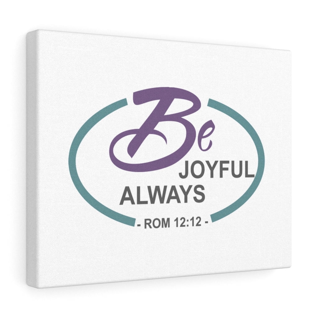 Scripture Walls Joyful Always Romans 12:12 Dark Purple Bible Verse ...