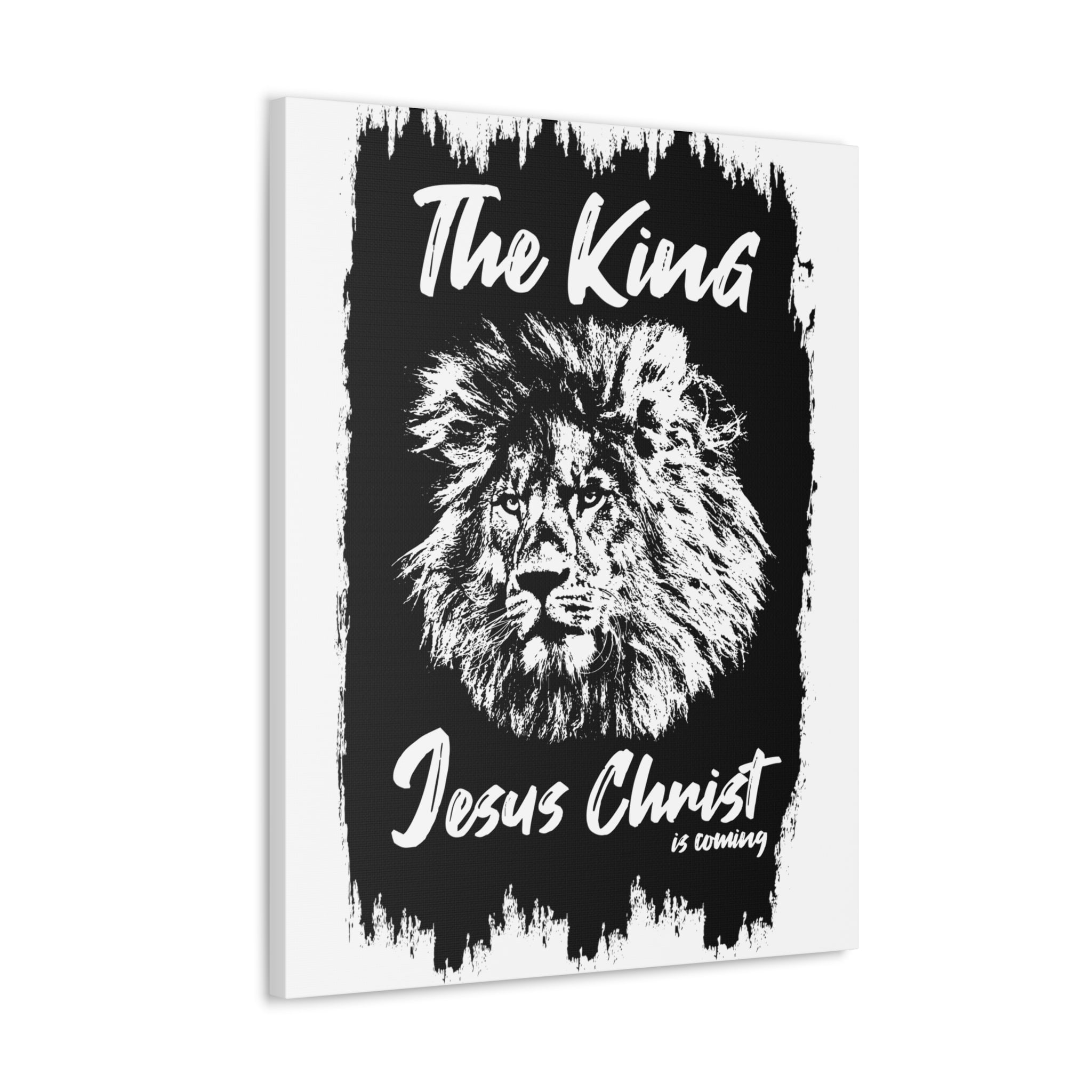 Scripture Walls King Jesus is Coming Bible Verse Canvas Christian Wall ...