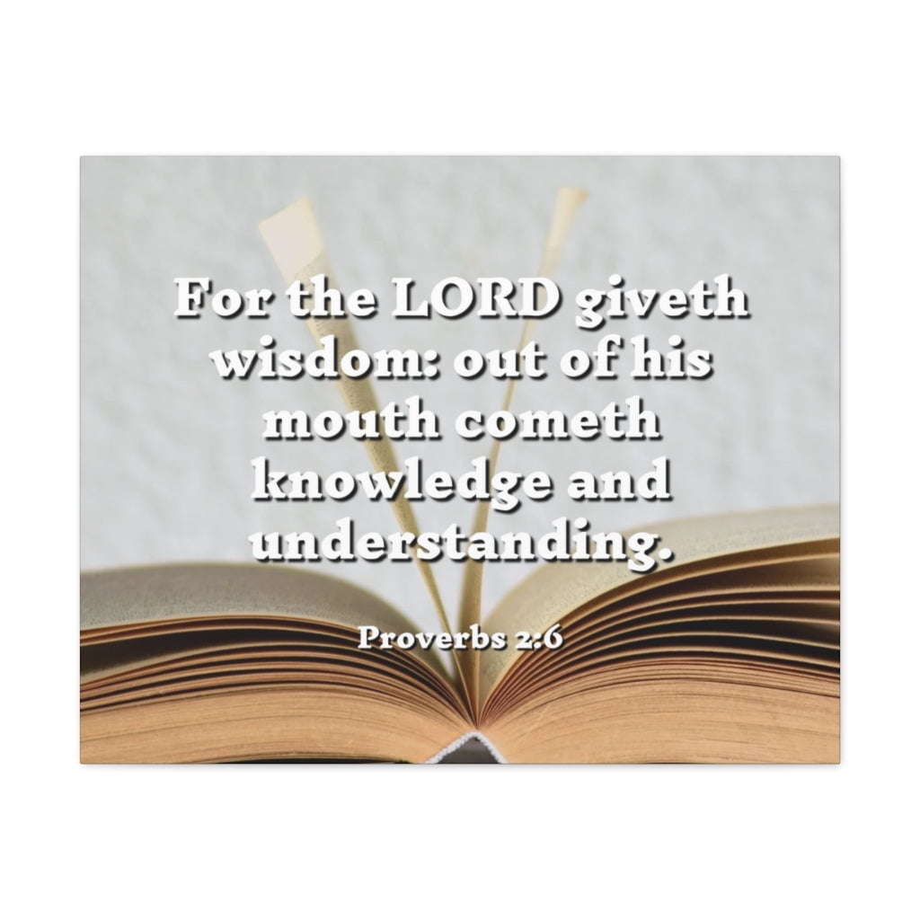 Scripture Walls Proverbs 2:6 Knowledge And Understanding Bible Verse ...