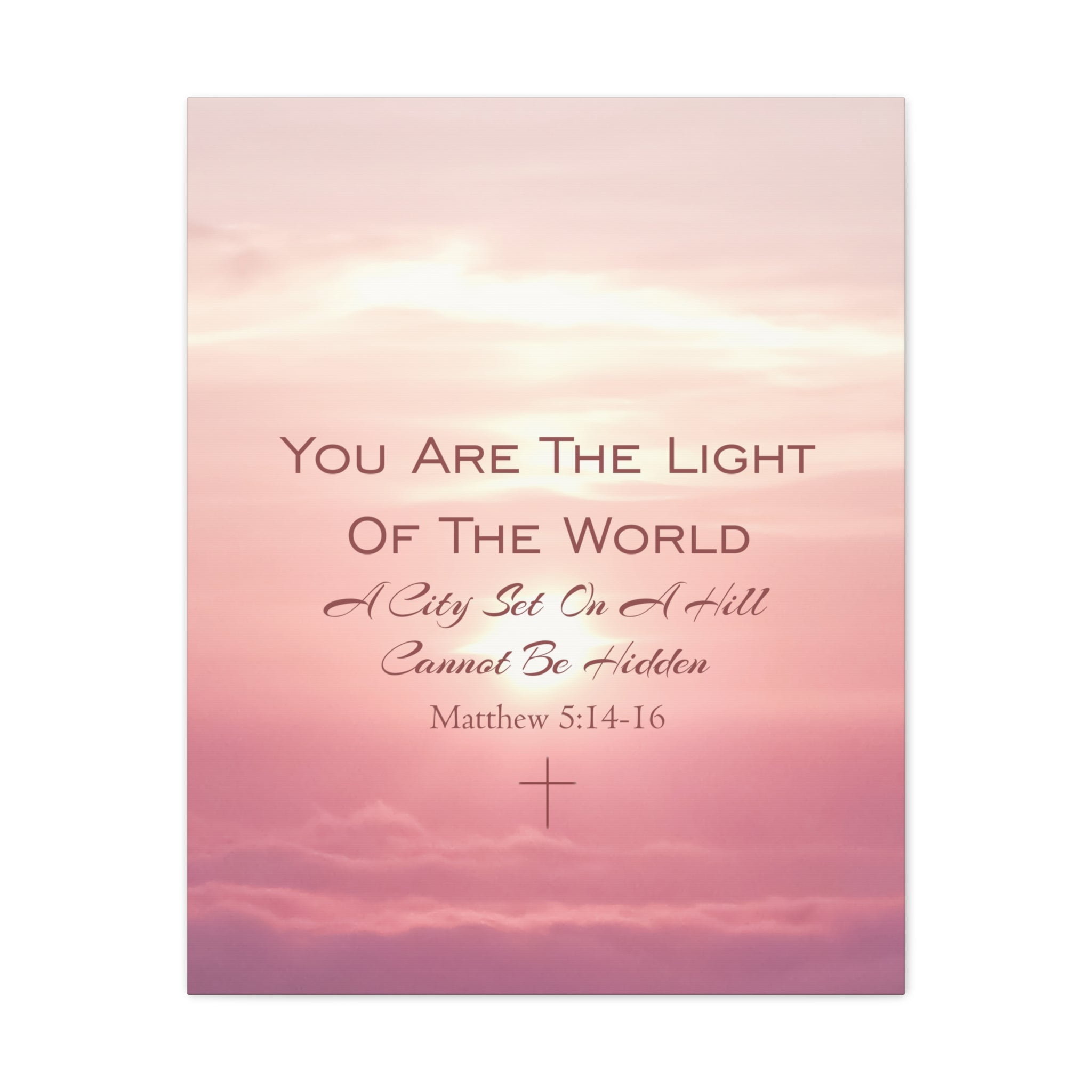 Scripture Walls Light Of The World Matthew 5:14-16 Christian Wall Art ...