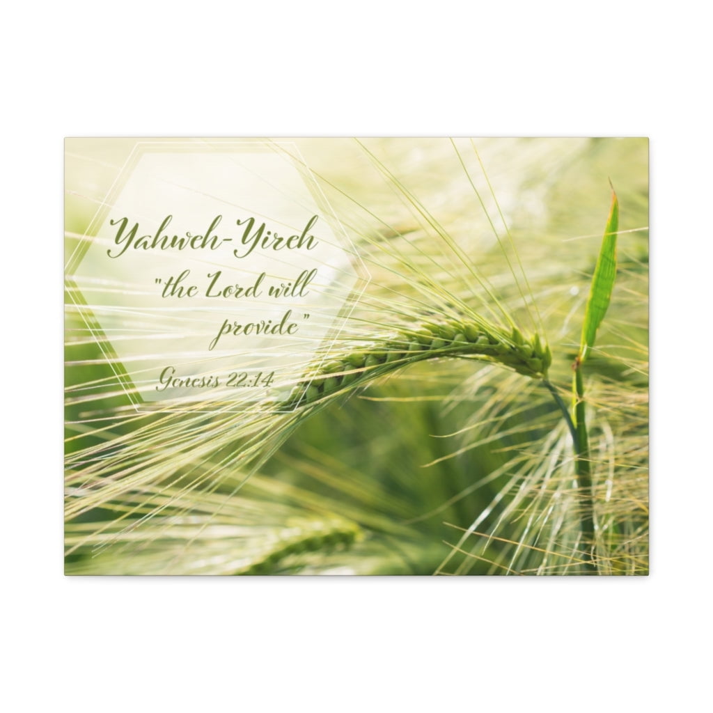 Scripture Walls Lord Will Provide Genesis 22:14 Bible Verse Canvas ...
