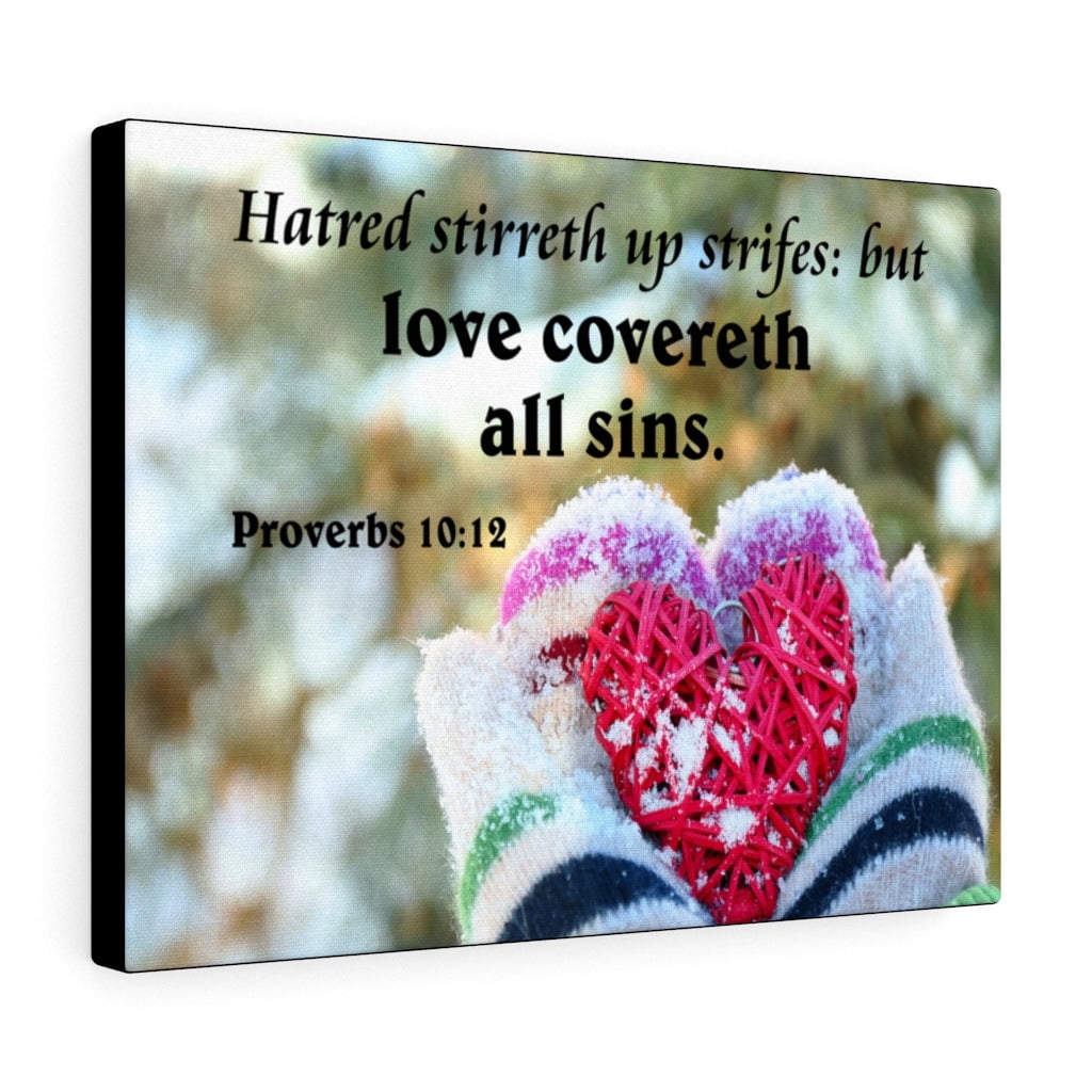 Scripture Walls Love Covereth All Sins Proverbs 10:12 Christian Home ...
