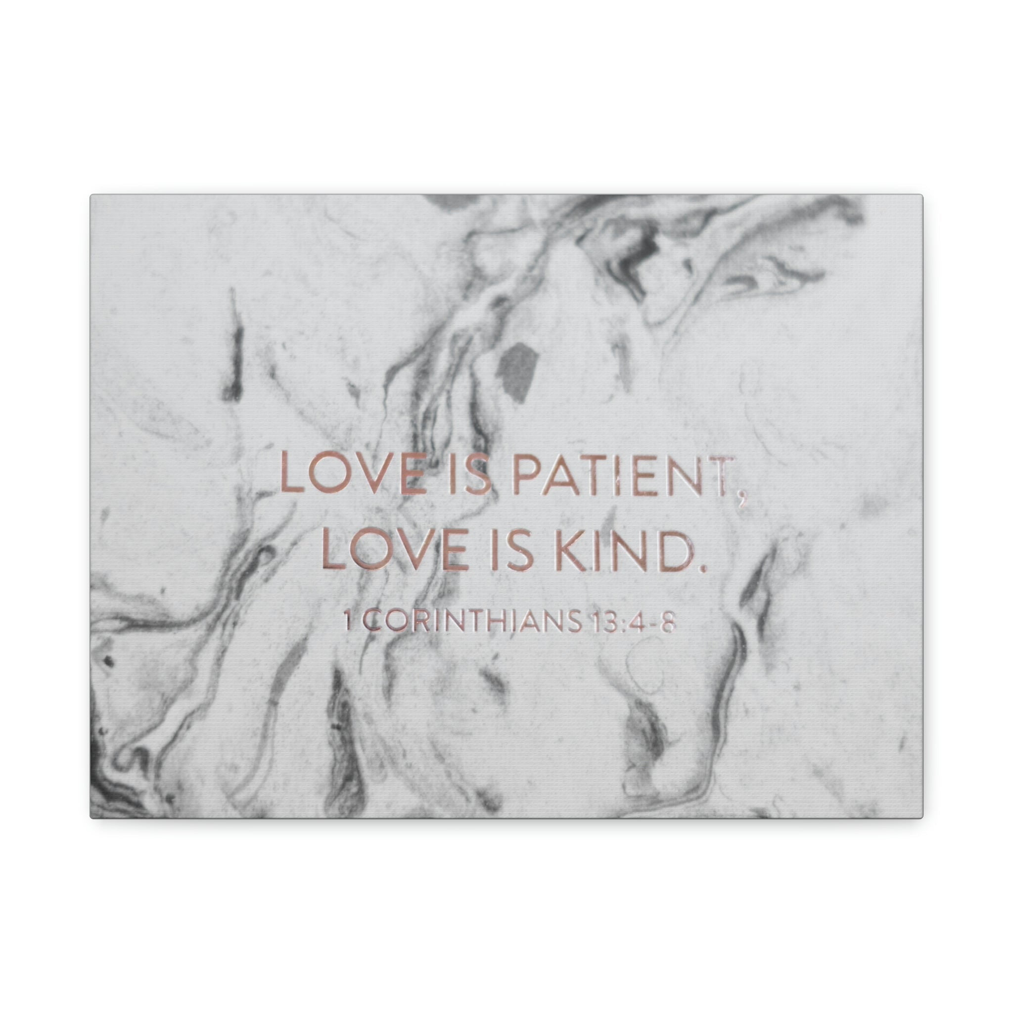 Scripture Walls Love Is Patient 1 Corinthians 13:5 Bible Verse Canvas ...