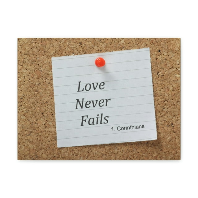 Scripture Walls Love Never Fails 1 Corinthians 13 Christian Wall Art ...