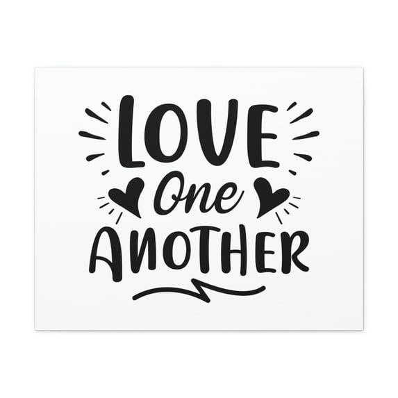 Scripture Walls John 15:12 Love One Another Bible Verse Canvas ...