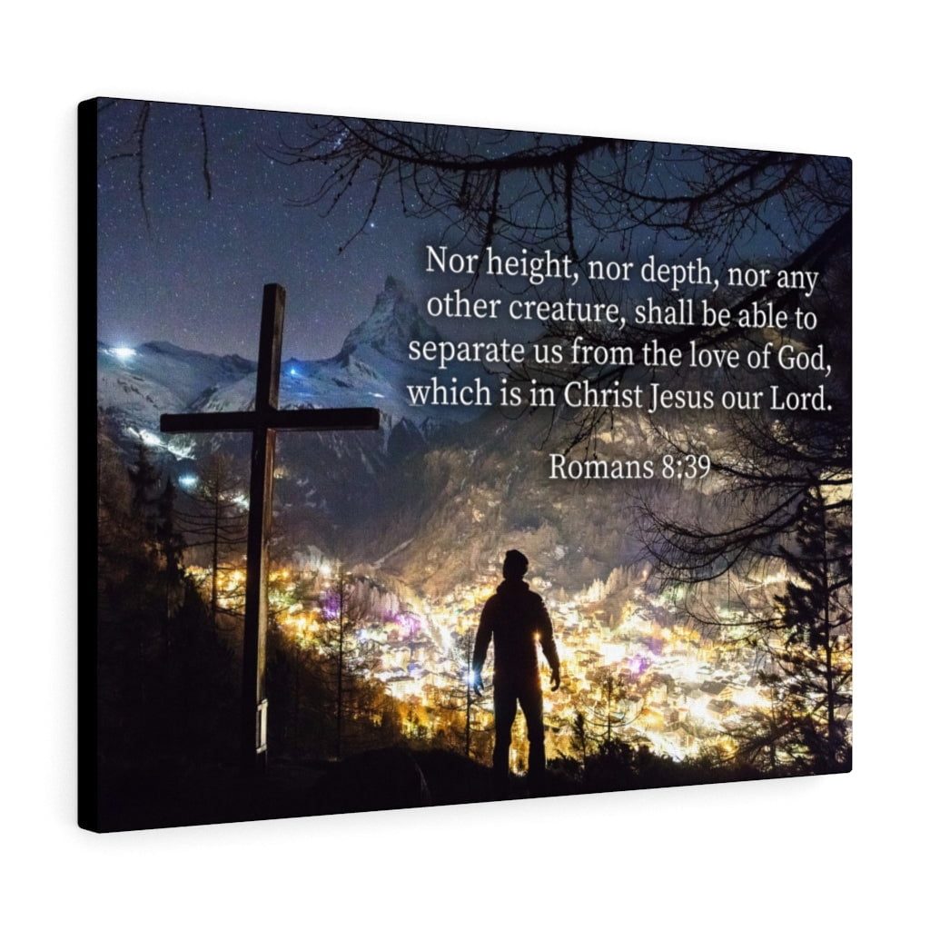 Scripture Walls Love of God Romans 8:39 Bible Verse Canvas Christian ...