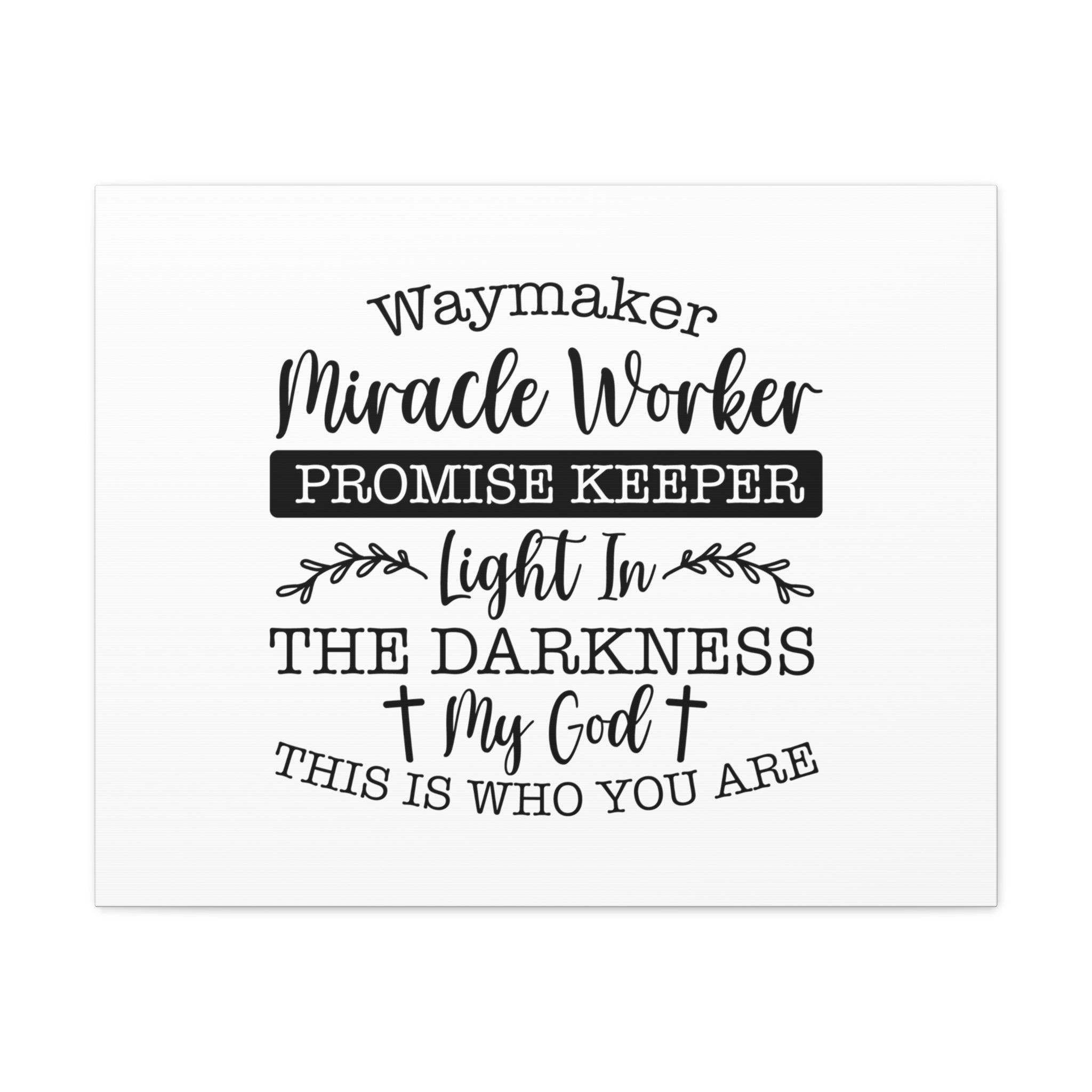 Scripture Walls Psalm 145:13 White Miracle Worker, Promise Keeper Bible ...
