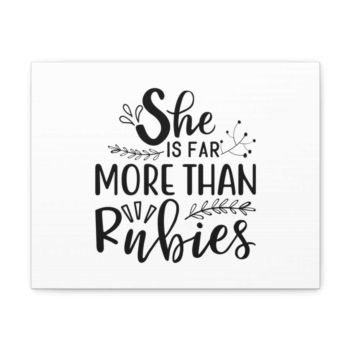 Scripture Walls More Than Rubies Luke 12:7 Branches Christian Wall Art ...