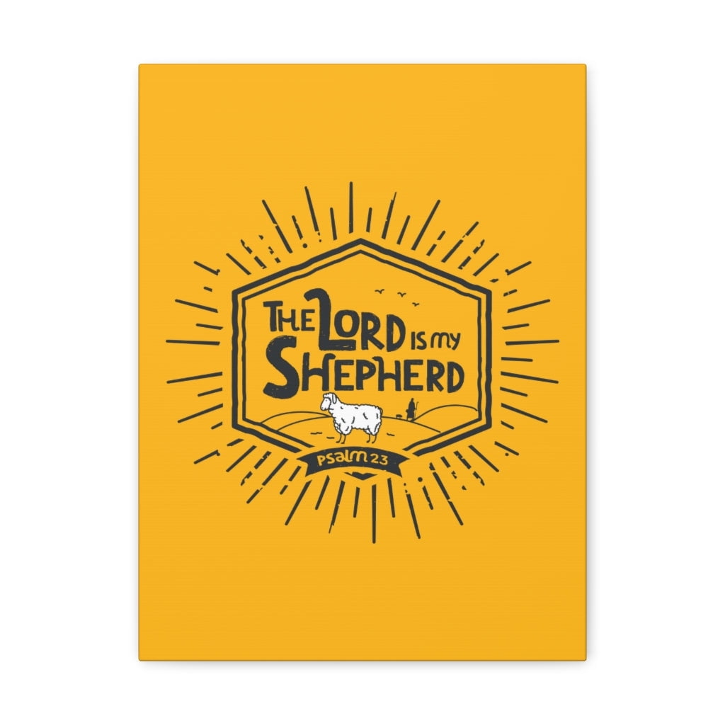 Scripture Walls Psalm 23:1 My Shepard Orange Christian Wall Art Bible ...