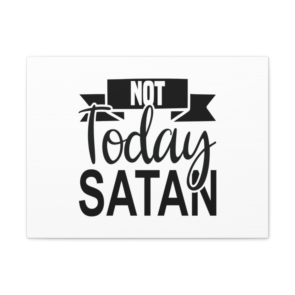 Scripture Walls Not Today Satan Matthew 4 1 Ribbon Christian Wall Art scripture-walls-not-today-satan-matthew-4-1-ribbon-christian-wall-art