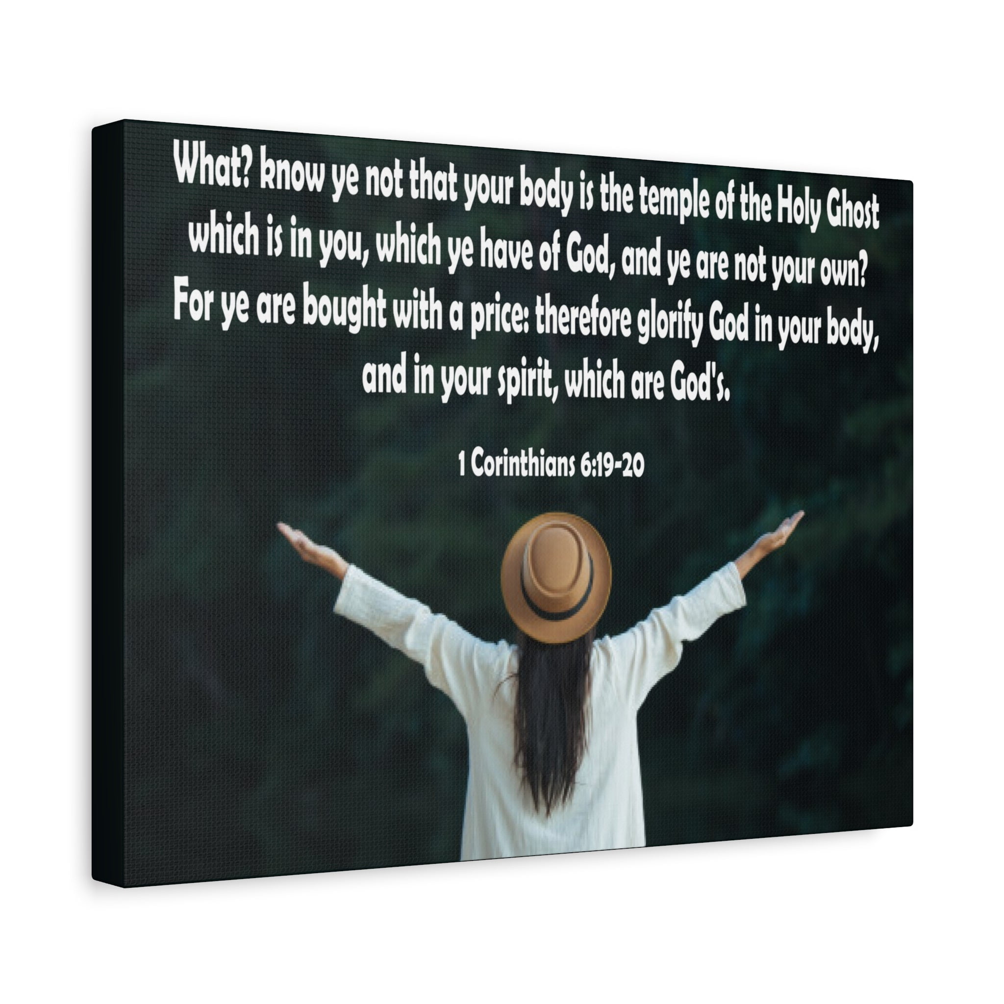 Scripture Walls Not Your Own 1 Corinthians 6:19-20 Christian Home Décor ...