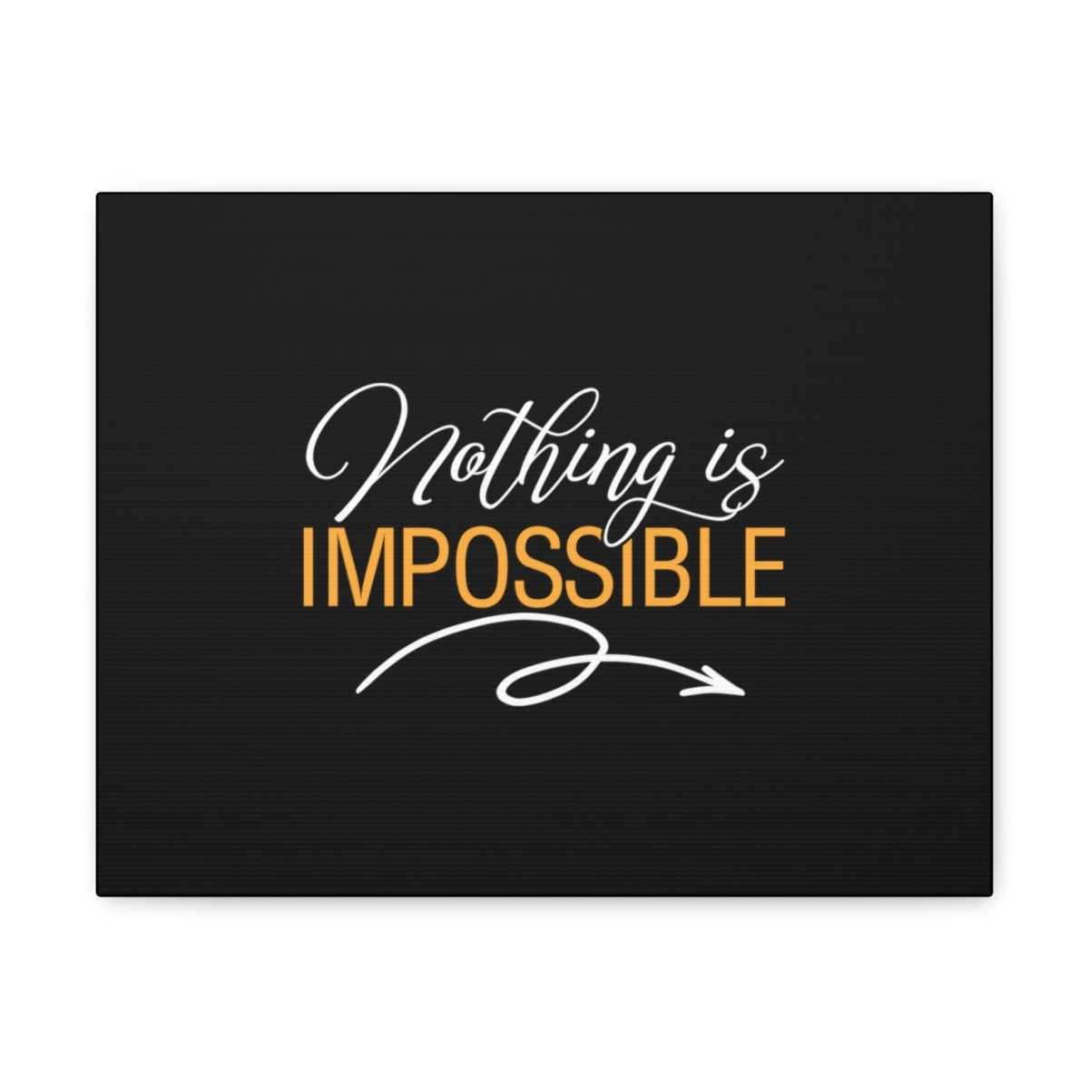 Scripture Walls Luke 1:37 Nothing Is Impossible Christian Wall Art ...