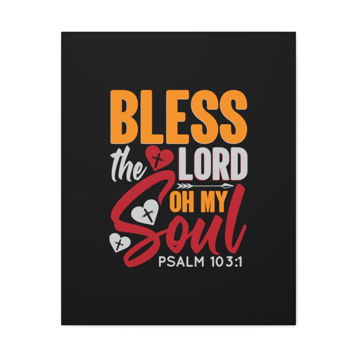 Scripture Walls Psalm 103:1 Oh My Soul Bible Verse Canvas Christian ...