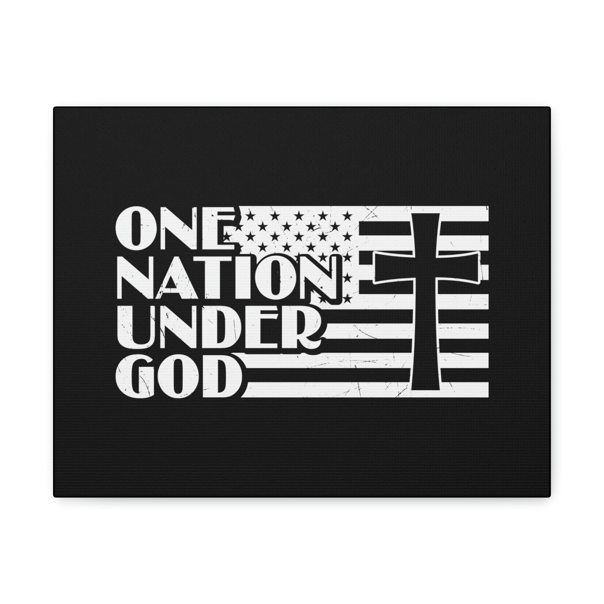 Scripture Walls One Nation Under God Matthew 28:18 Christian Wall Art ...