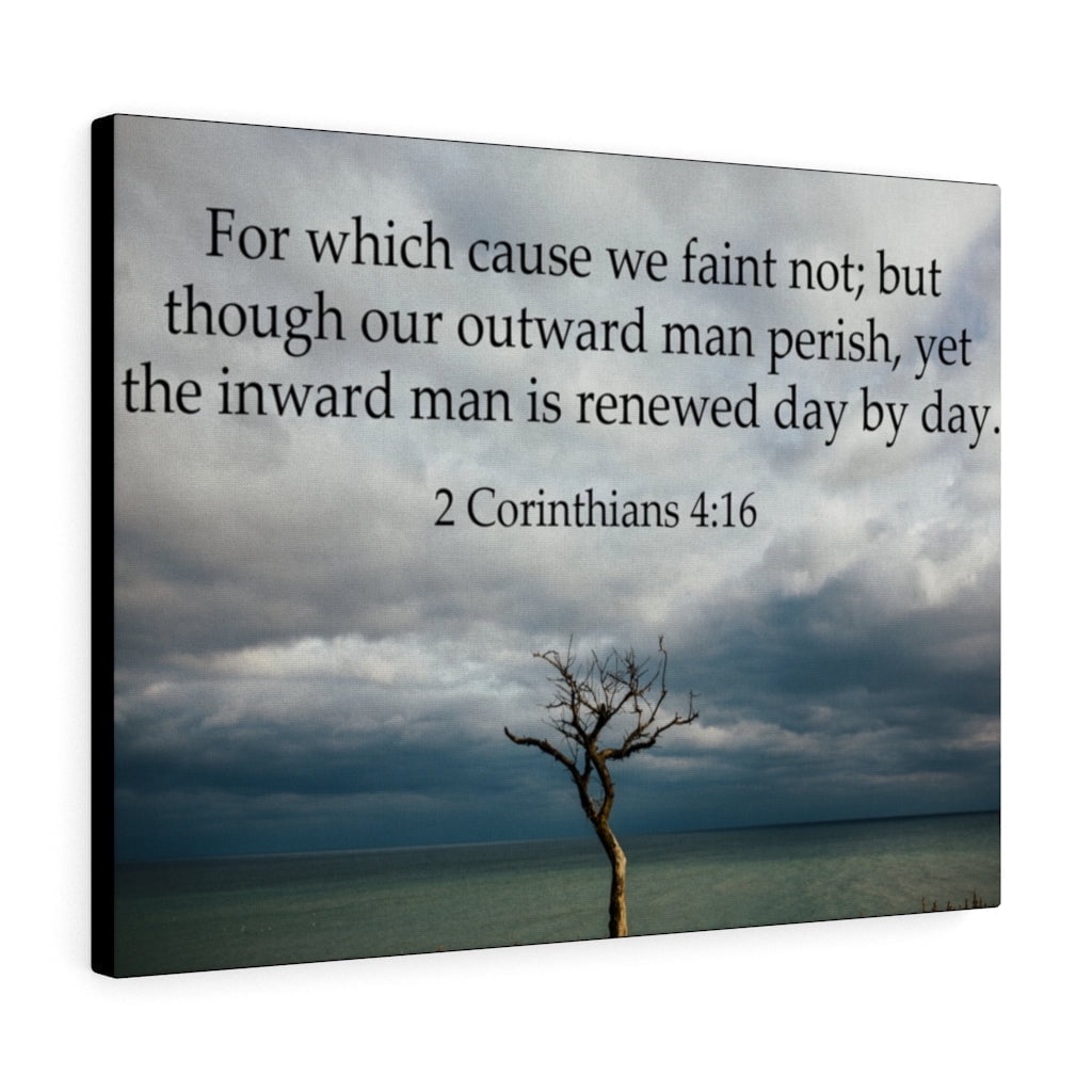 Scripture Walls Outward Man Perishes 2 Corinthians 4:16 Bible Verse ...