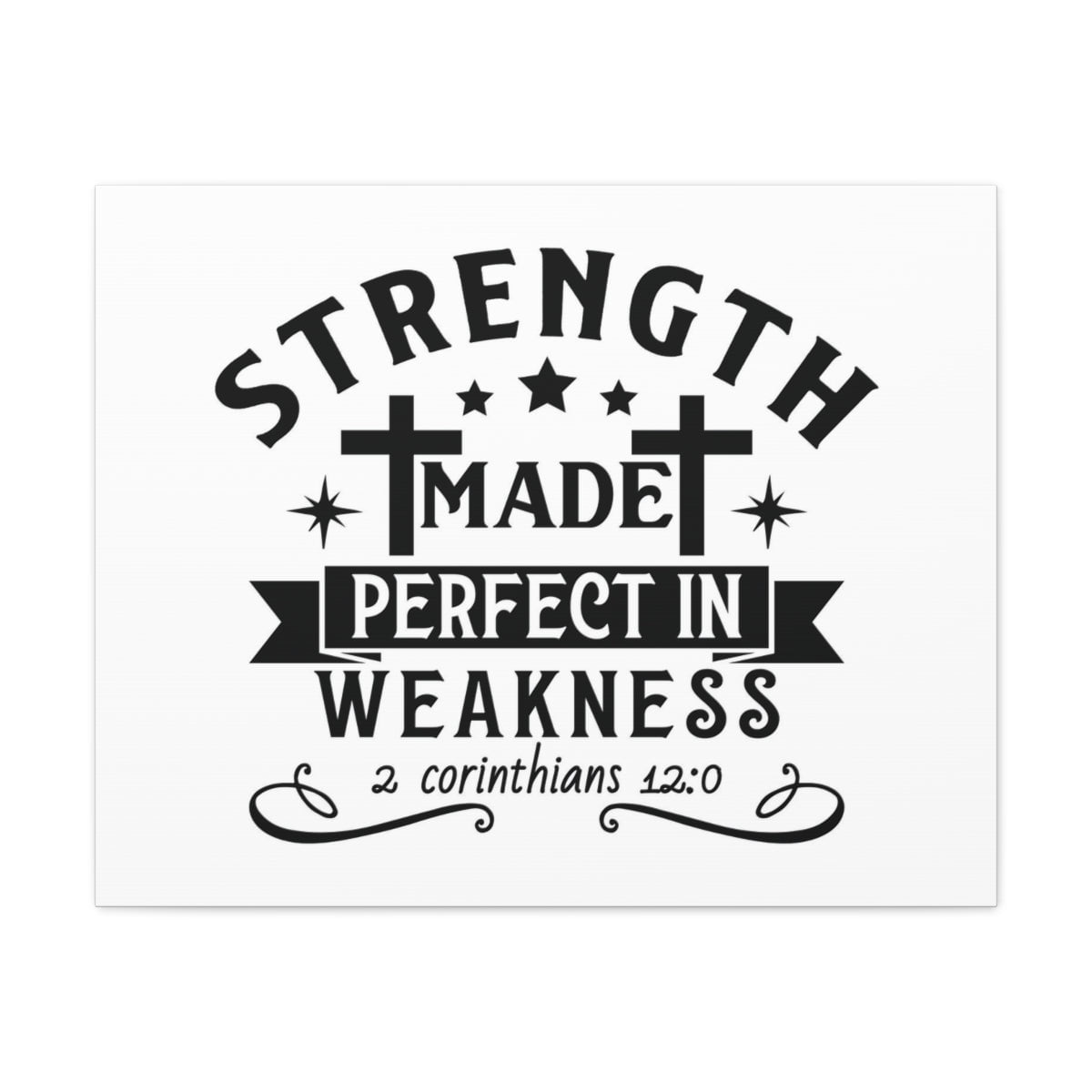 Scripture Walls Perfect In Weakness 2 Corinthians 12:0 Stars Bible ...