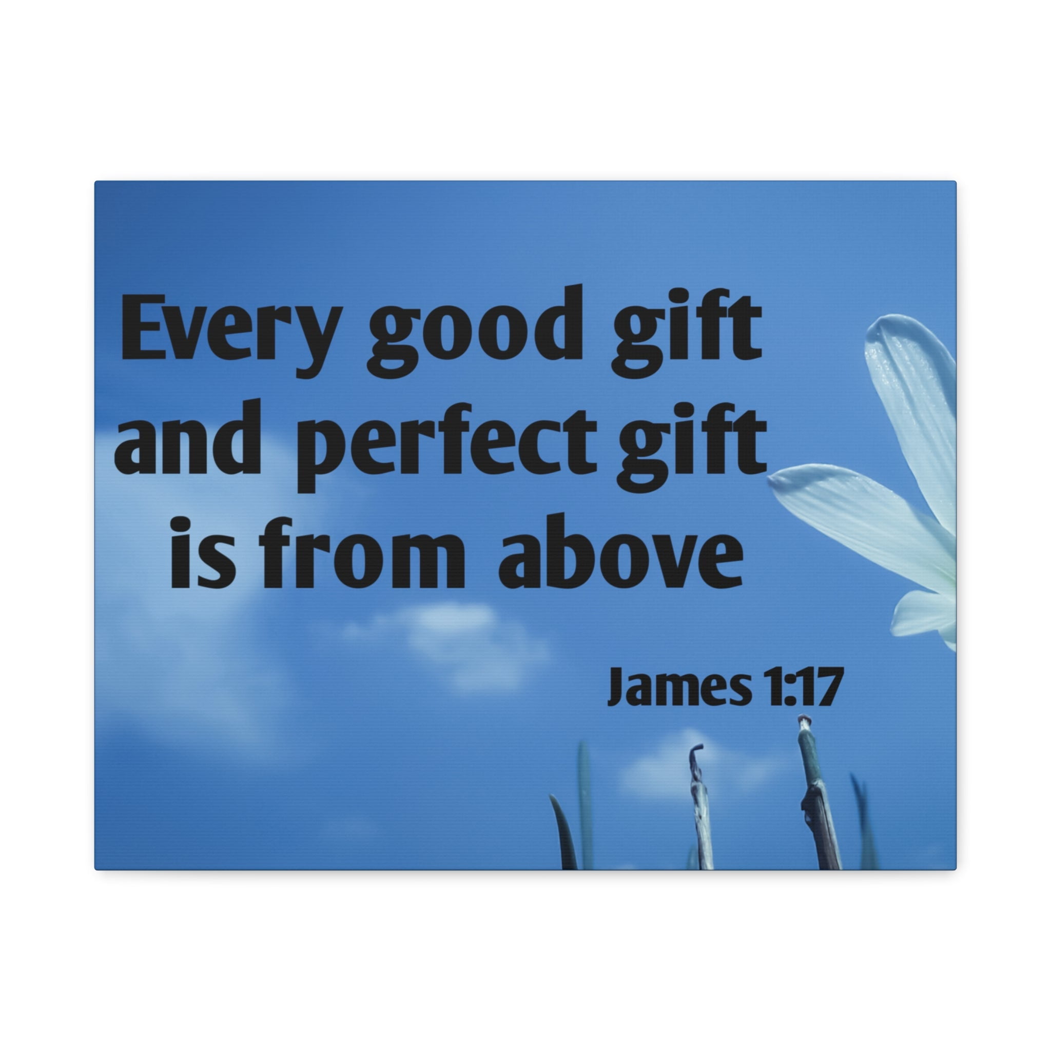 Scripture Walls Perfect James 1:17 Christian Wall Art Bible Verse Print ...