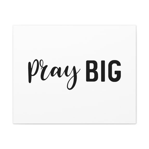 Scripture Walls Pray Big 1 Thessalonians 5:17 Bold Christian Wall Art ...