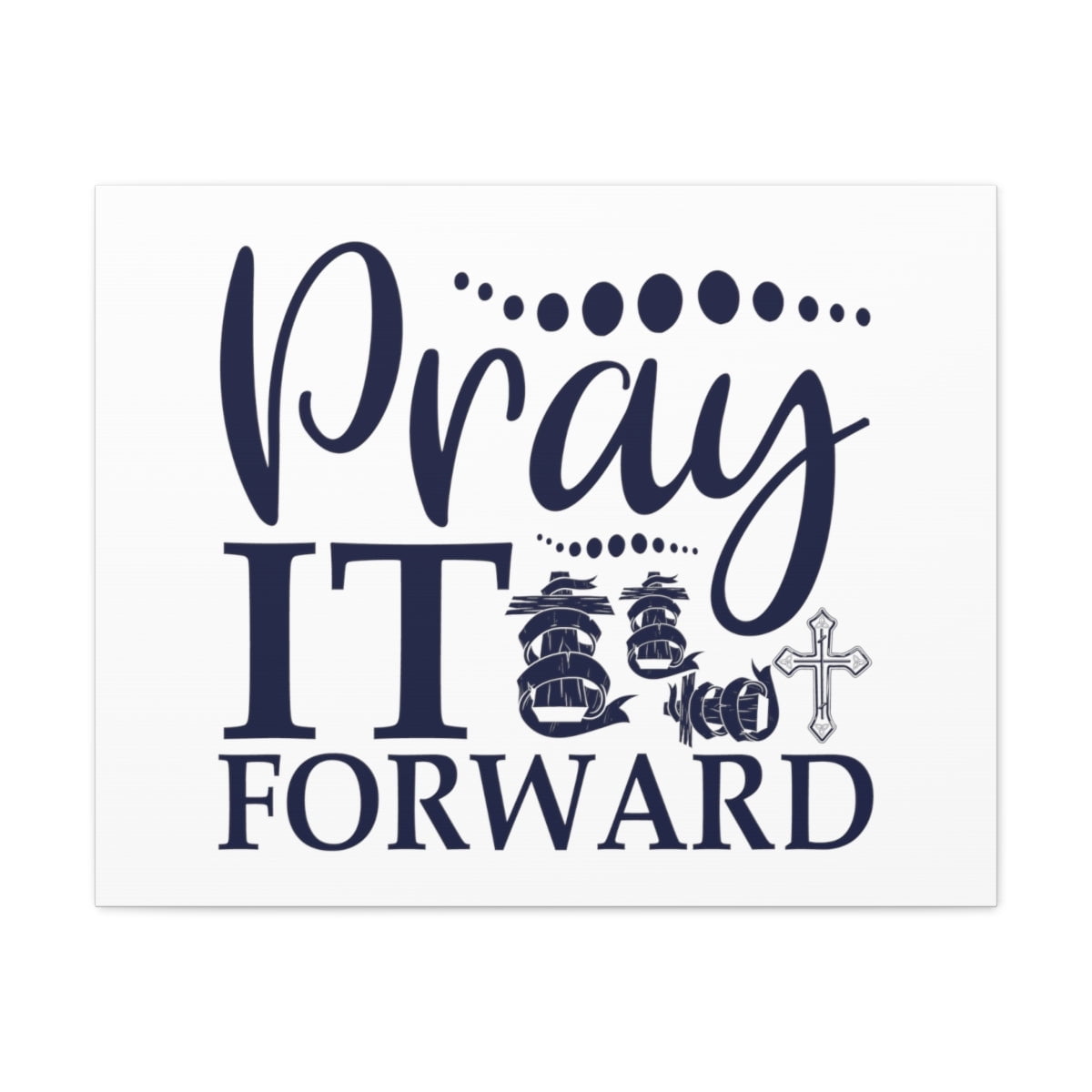 Scripture Walls Pray It Forward James 5:16 Christian Wall Art Print ...