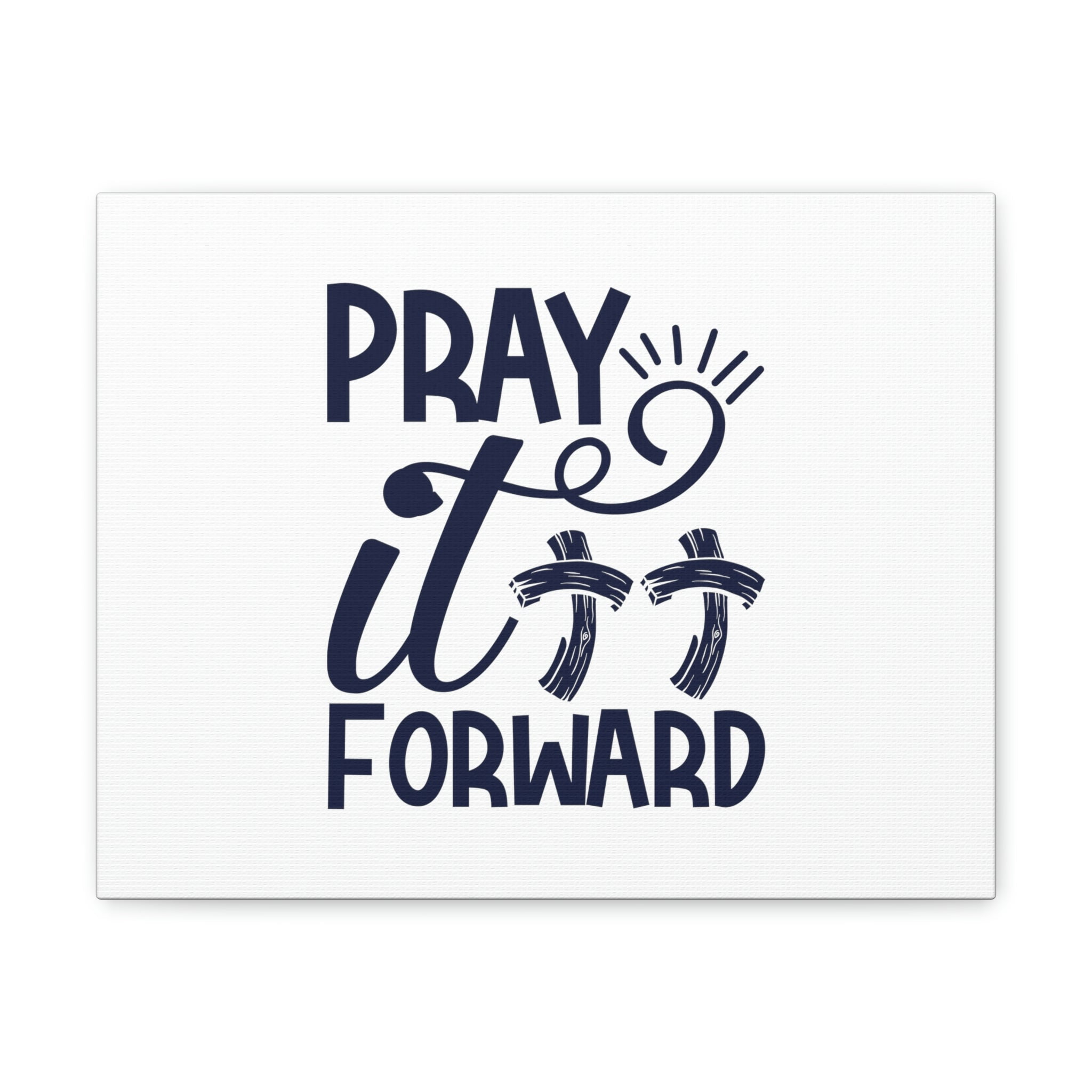 Scripture Walls Pray It Forward Romans 12:12 Double Cross Christian ...