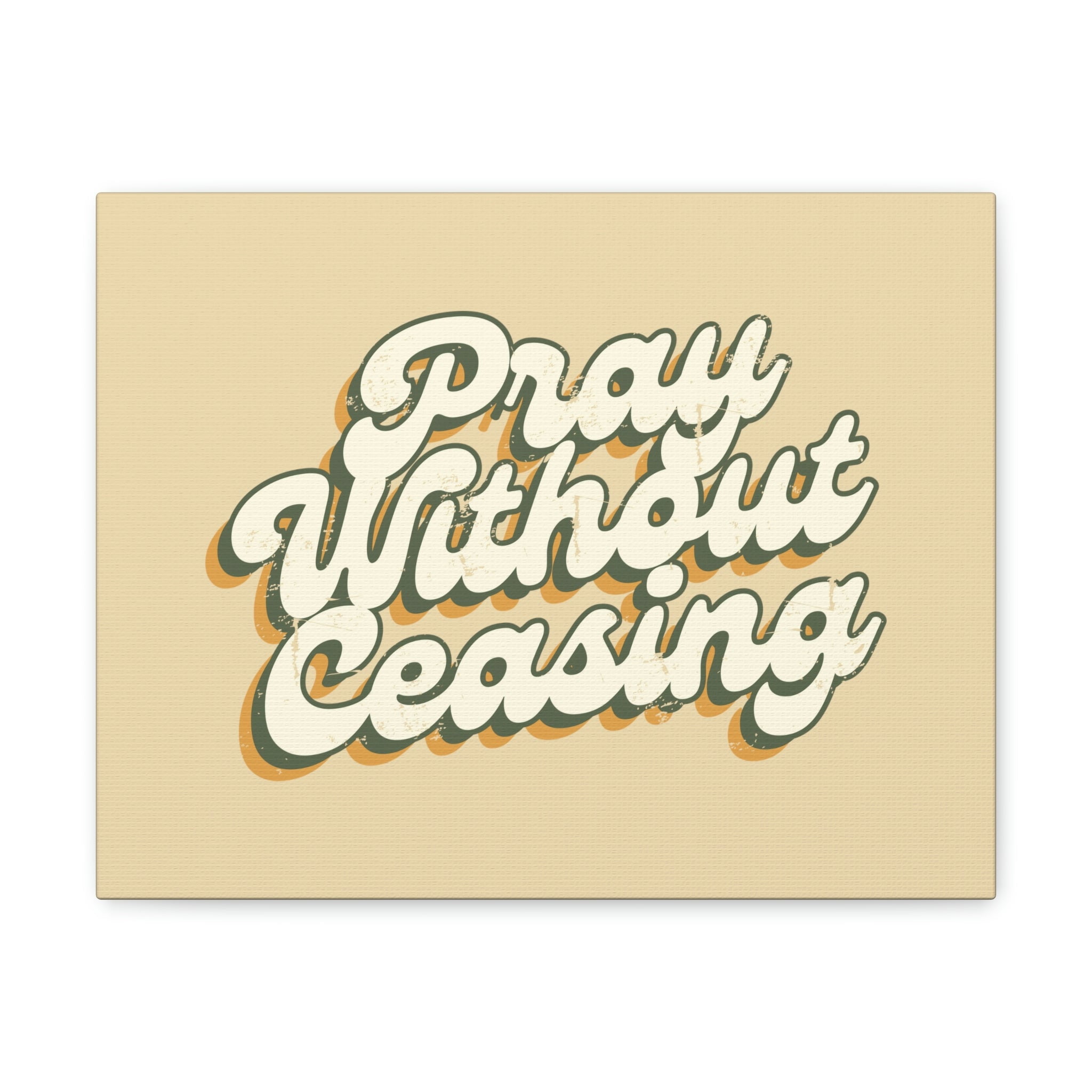 Scripture Walls Pray Without Ceasing 1 Thessalonians 5:17 90's ...