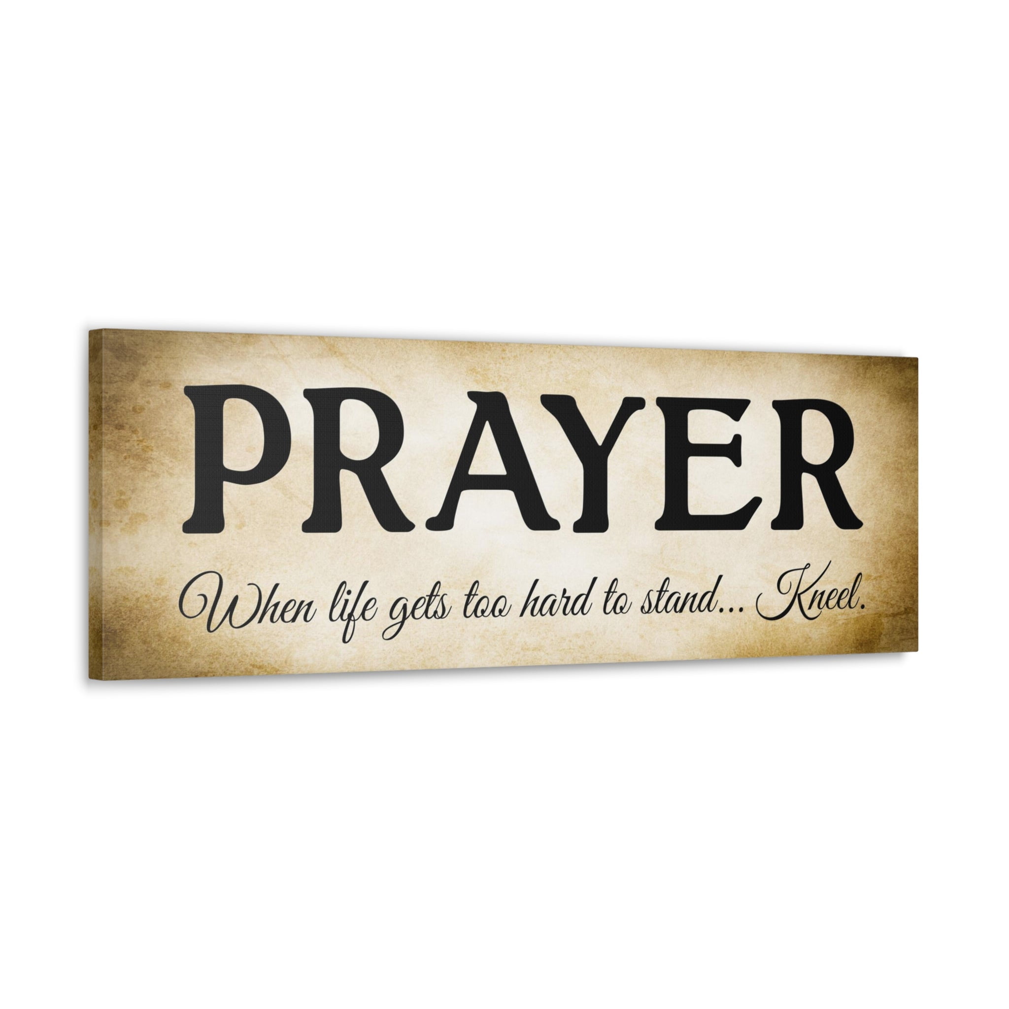 Scripture Walls Prayer Gold Bible Verse Canvas Christian Wall Art Ready ...