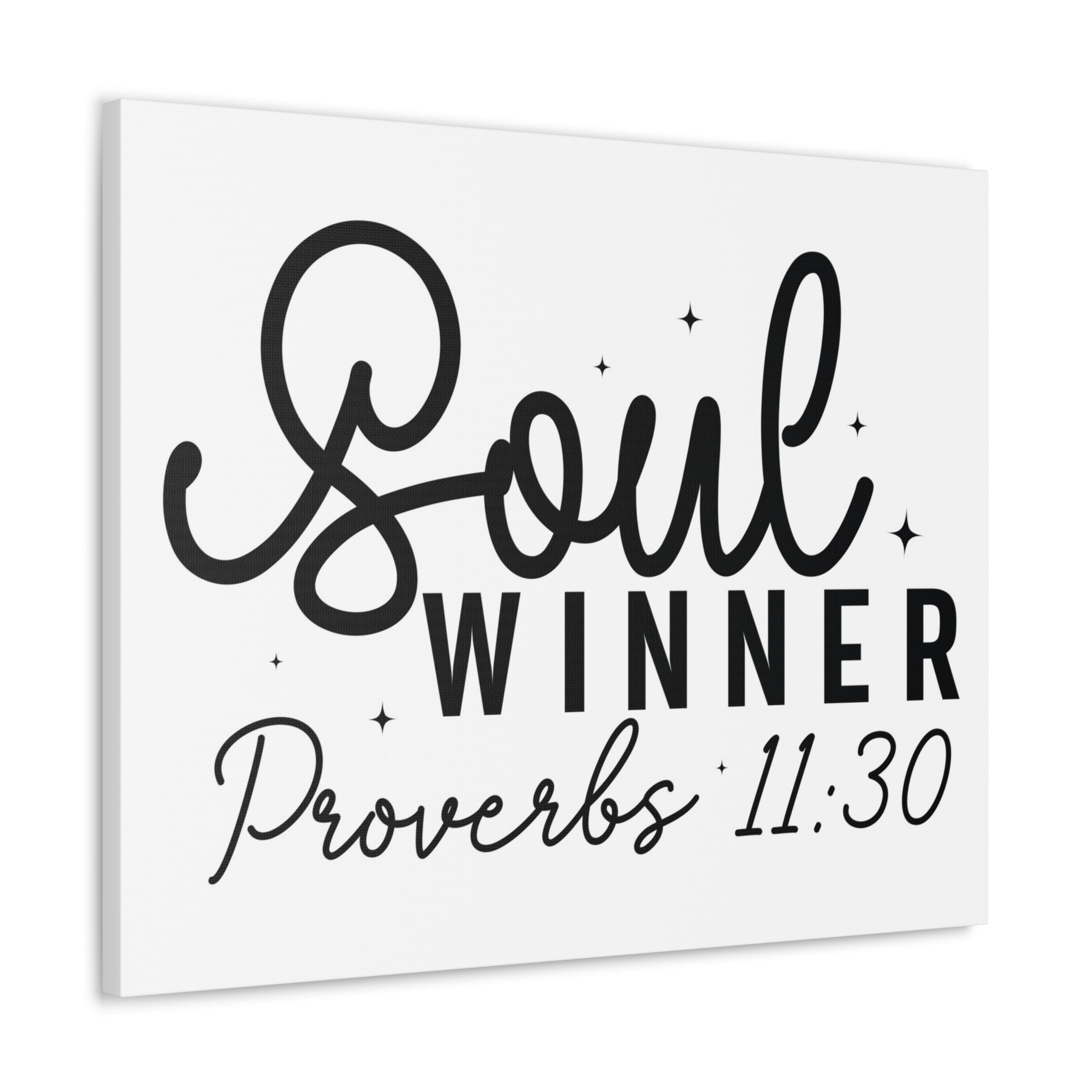 Scripture Walls Proverbs 11:30 Soul Winner Bible Verse Canvas Christian ...