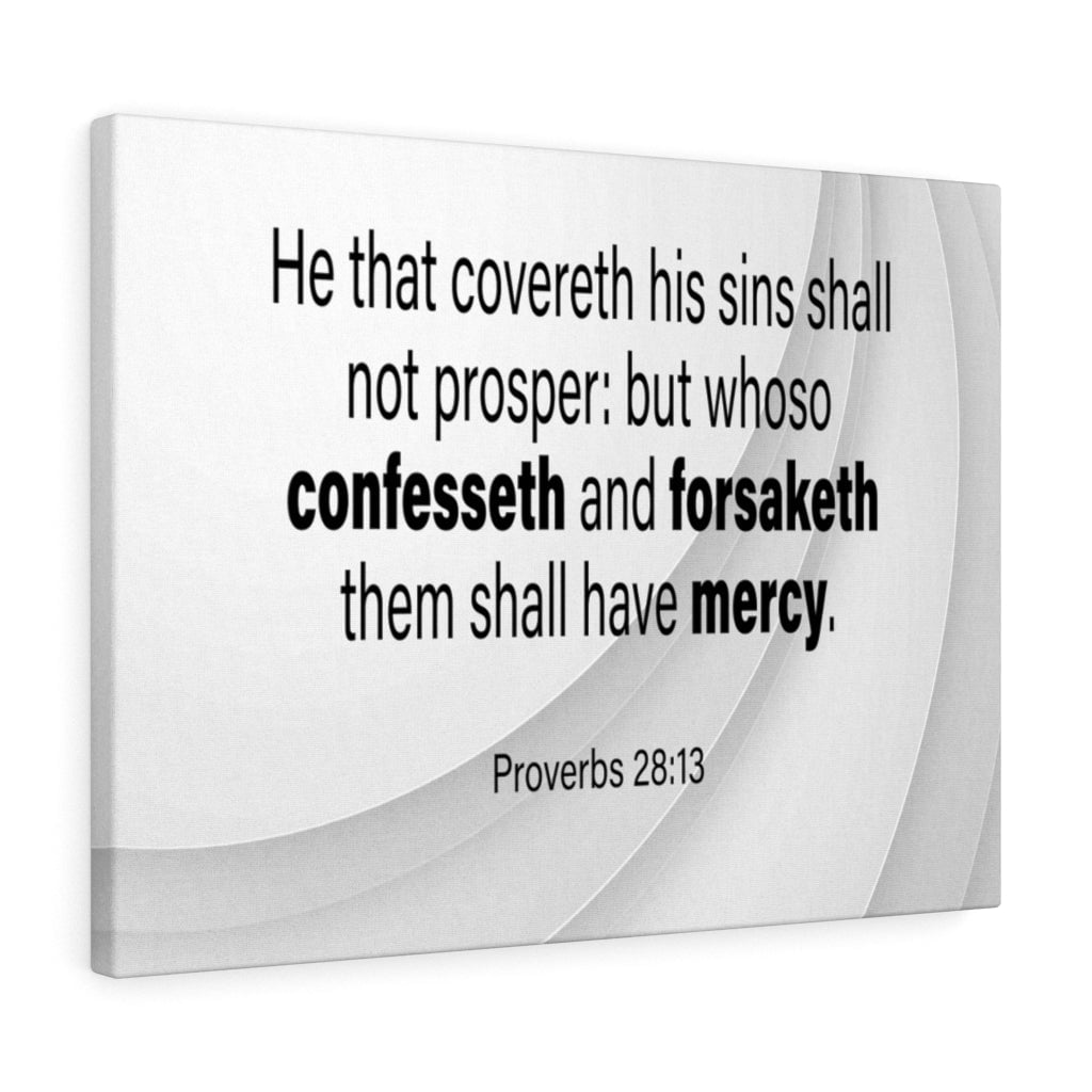 Scripture Walls Proverbs 28:13 Confesses and Renounce Bible Verse ...