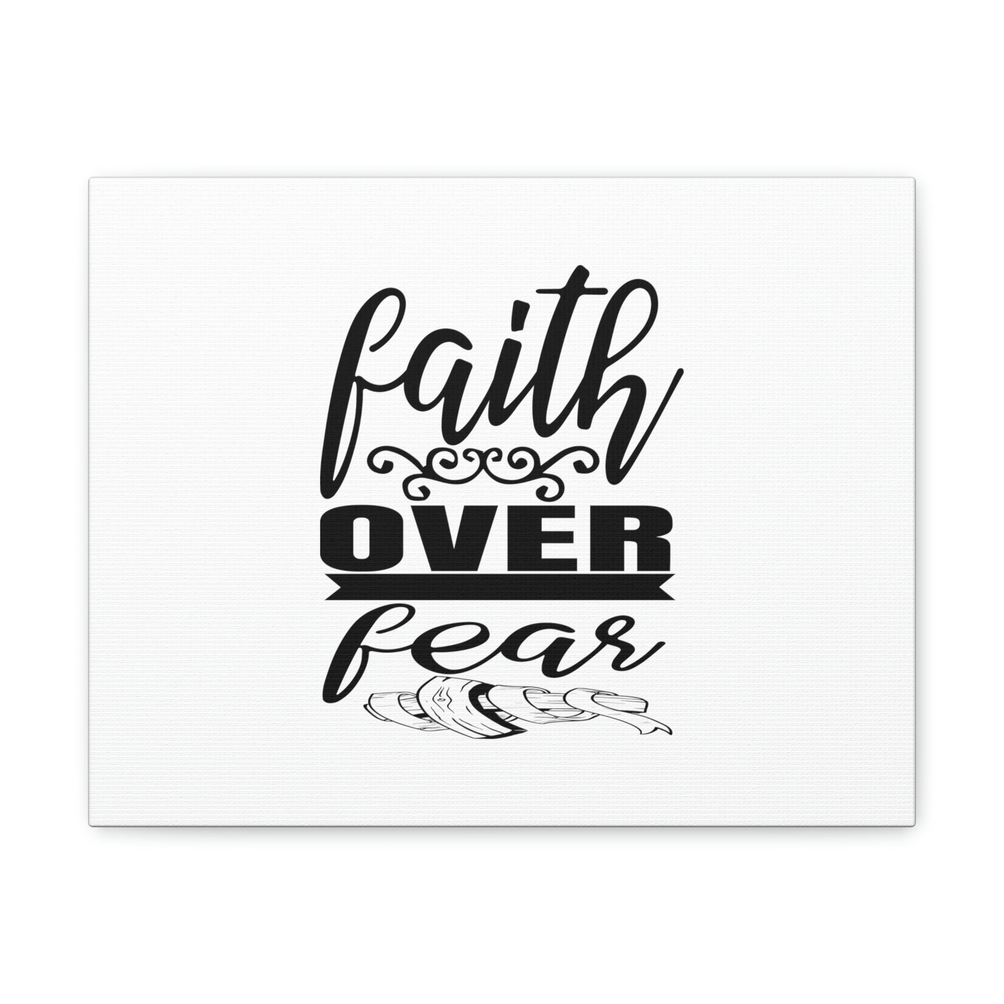 Scripture Walls Proverbs 29:25 Faith Over Fear Ornamental Bible Verse ...