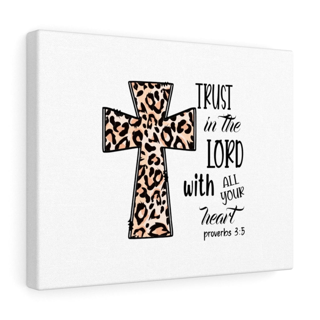 Scripture Walls Proverbs 3:5 Trust In The Lord Leopard Pattern Bible ...