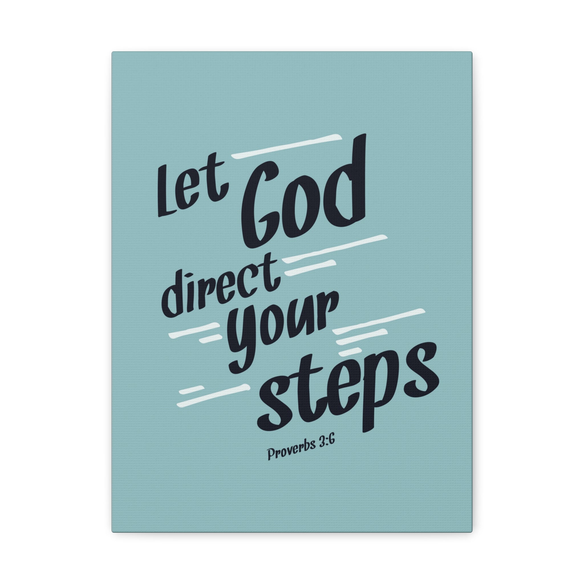 Scripture Walls Proverbs 3:6 God Direct Your Steps Bible Verse Canvas ...