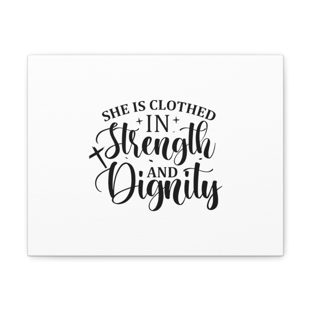 Scripture Walls Proverbs 31:25 Strength And Dignity Plain Bible Verse ...