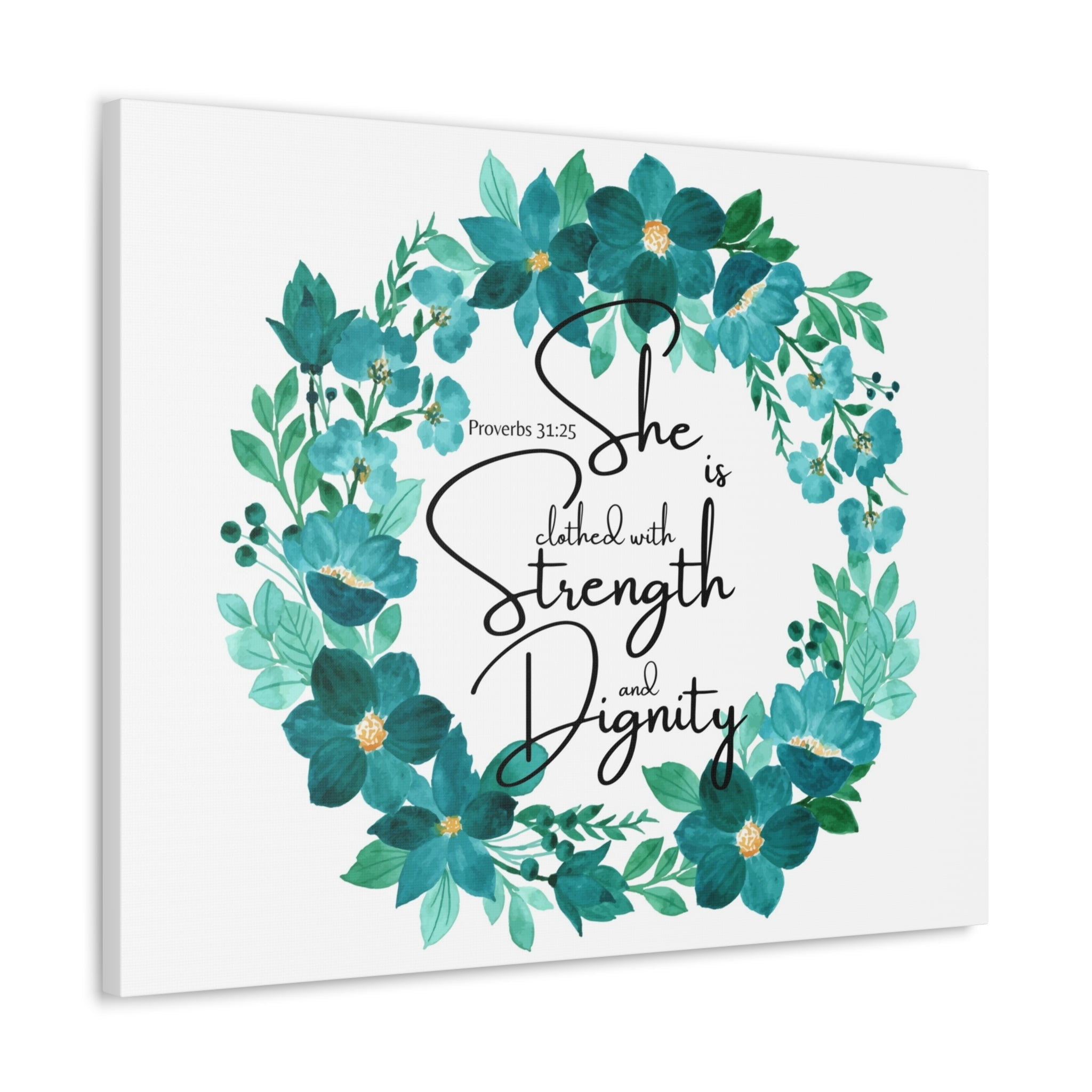 Scripture Walls Proverbs 31:25 Strength And Dignity Within Her Bible ...