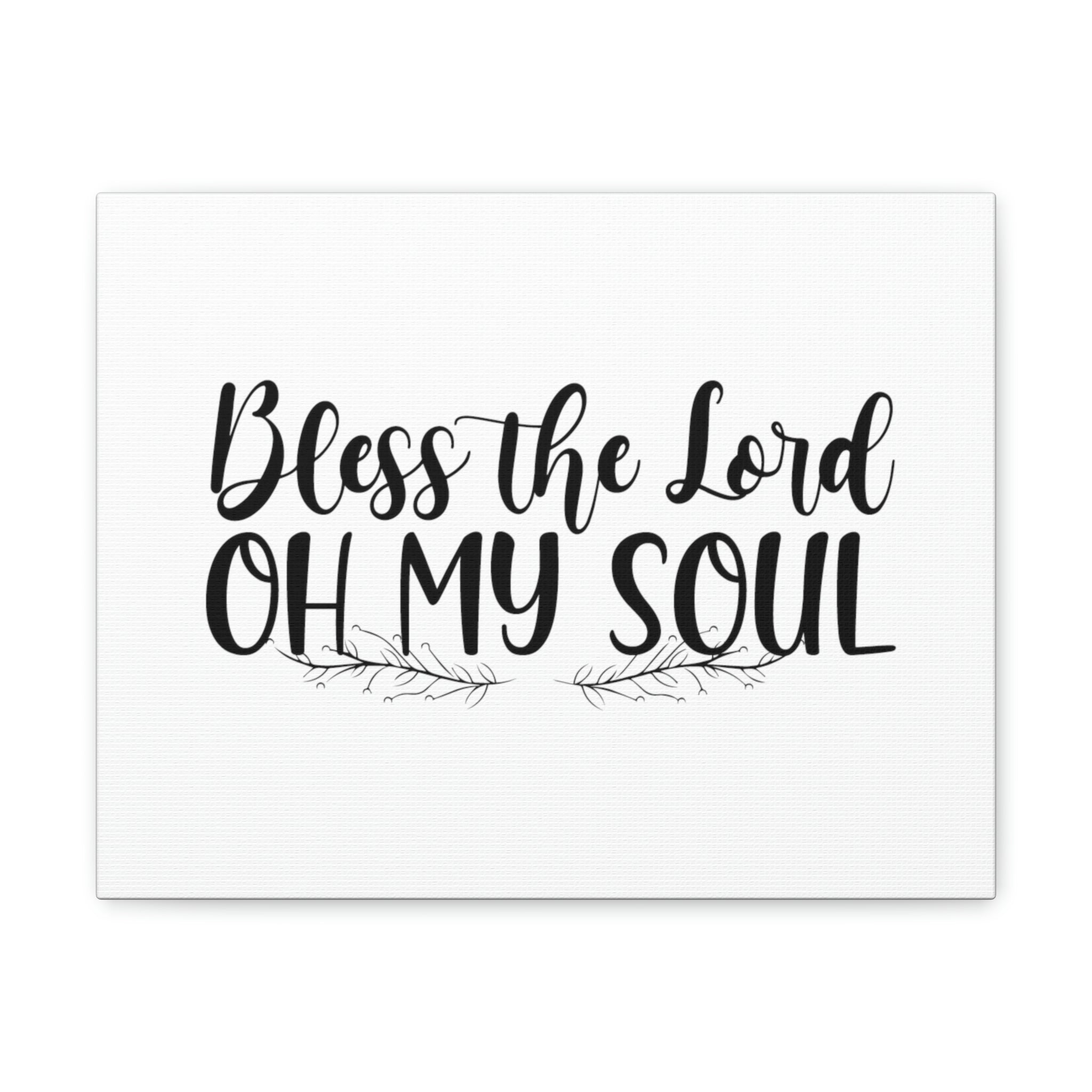 Scripture Walls Psalm 103:1 Bless The Lord, Oh My Soul Christian Wall ...