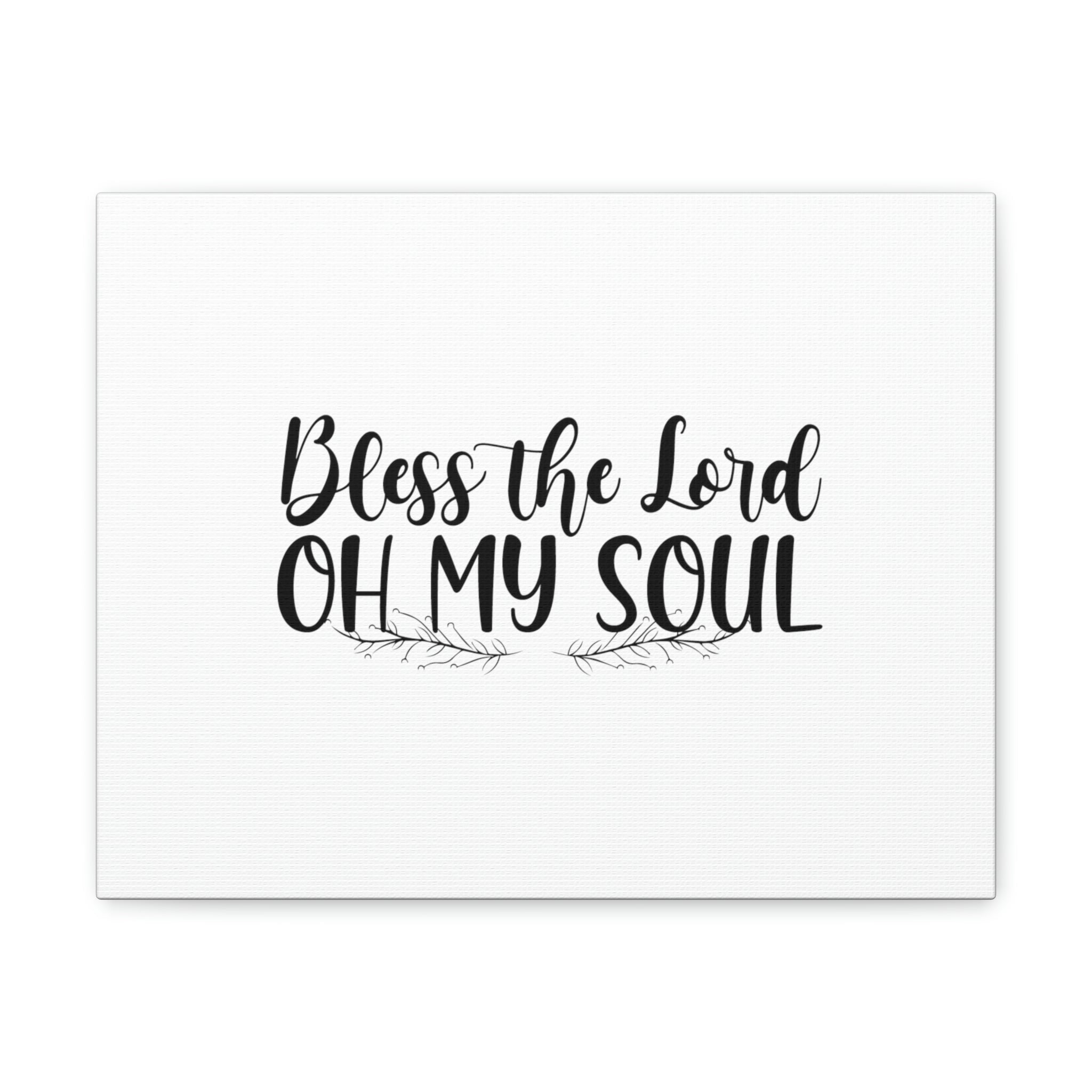 Scripture Walls Psalm 103:1 Bless The Lord Oh My Soul Christian Wall ...