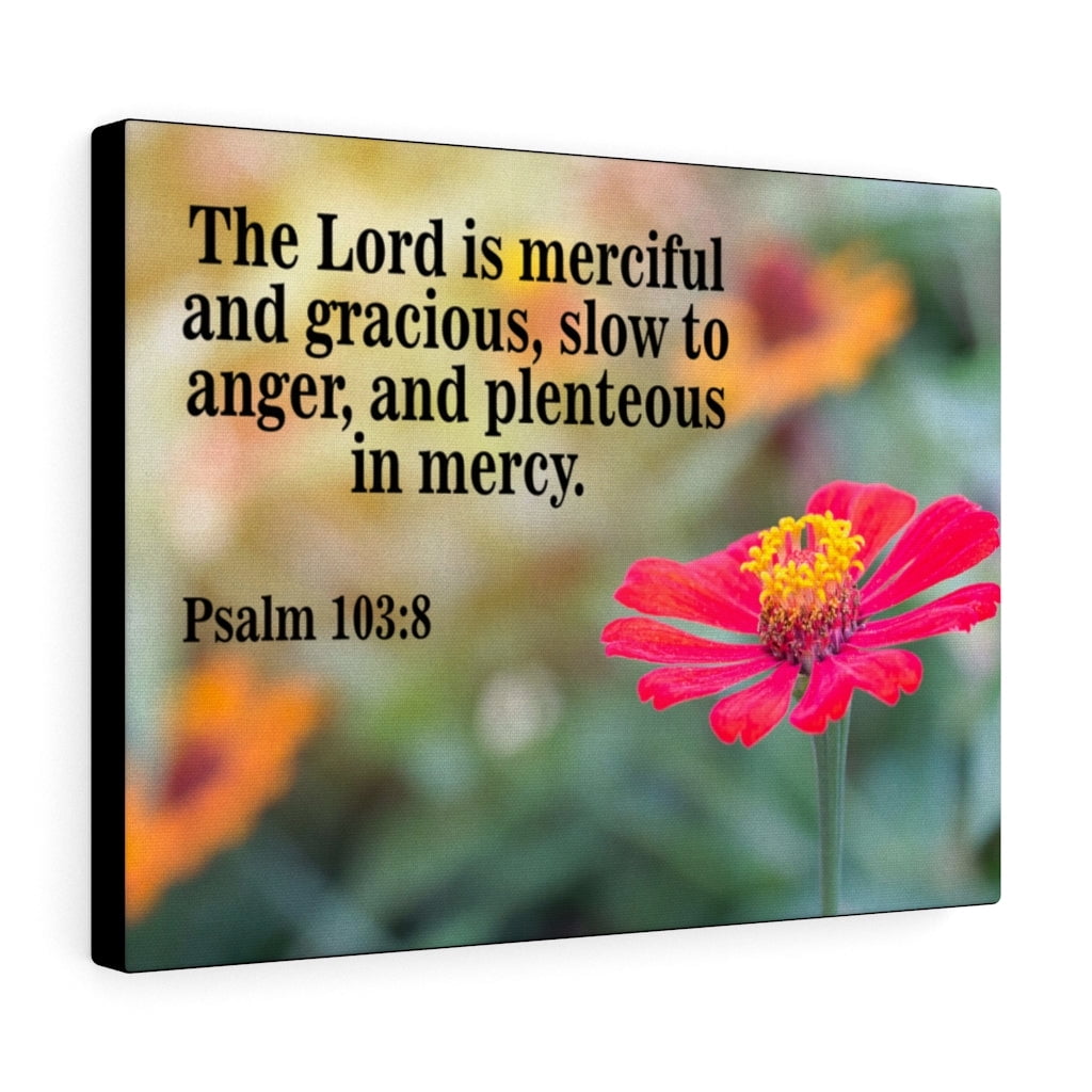 Scripture Walls Psalm 103:8 The Lord is Merciful and Gracious Bible ...