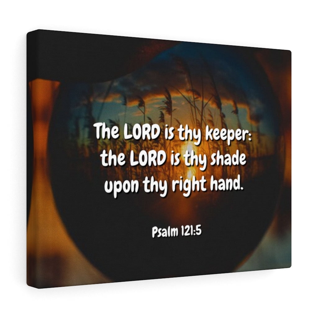 Scripture Walls Psalm 121:5 Keeper Bible Verse Canvas Christian Wall ...