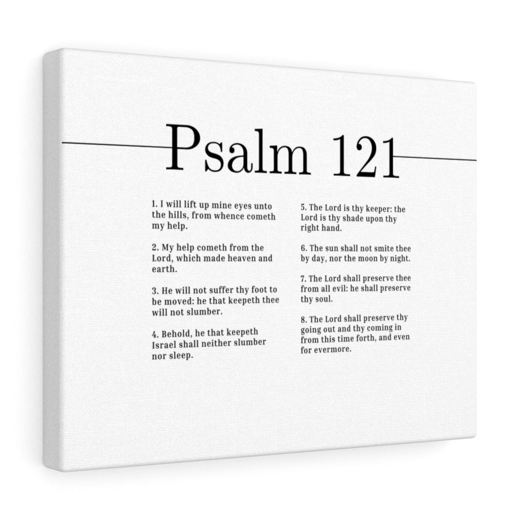 Scripture Walls Psalm 121 The Lord Shall Preserve White Bible Chapter ...