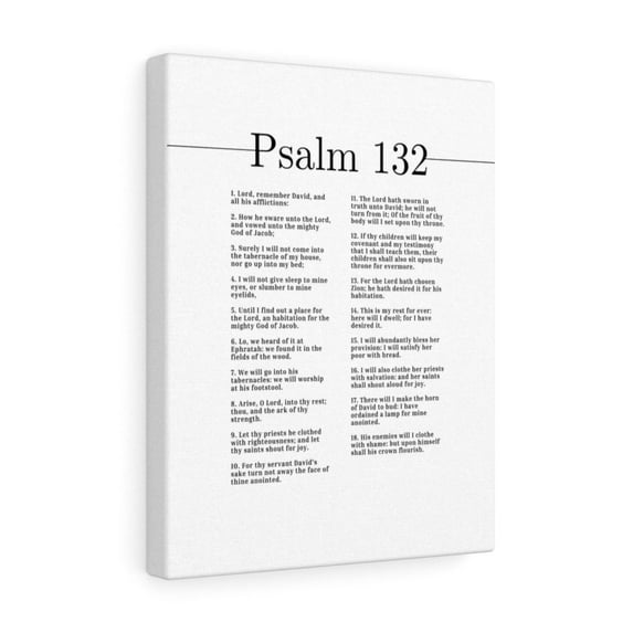 Scripture Walls Psalm 132 The Fruit Of Thy Body White Bible Chapter ...