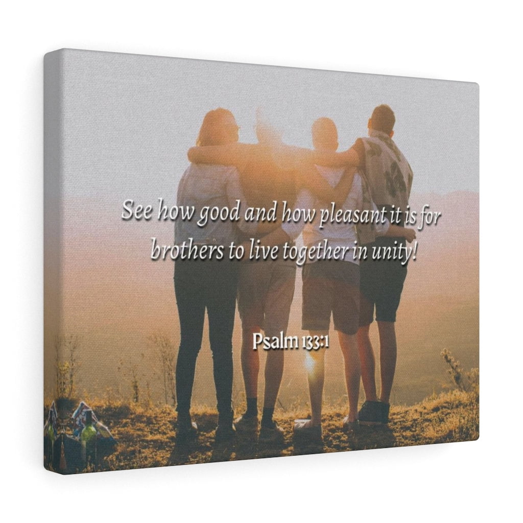 Scripture Walls Psalm 133:1 Together In Unity Bible Verse Canvas ...