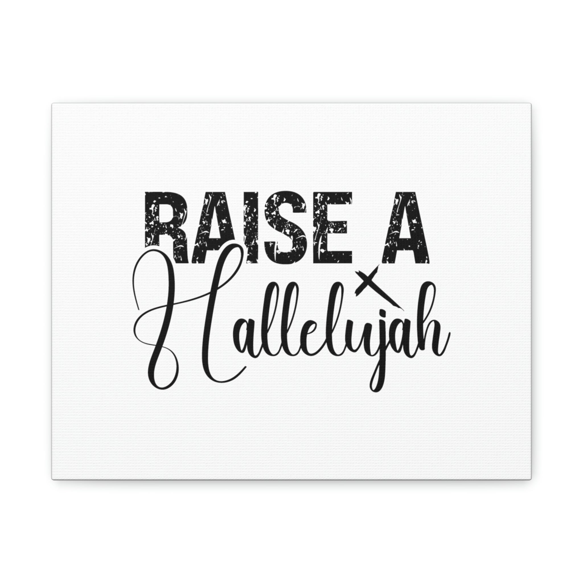 Scripture Walls Psalm 135:3 Raise A Hallelujah Christian Wall Art Bible ...