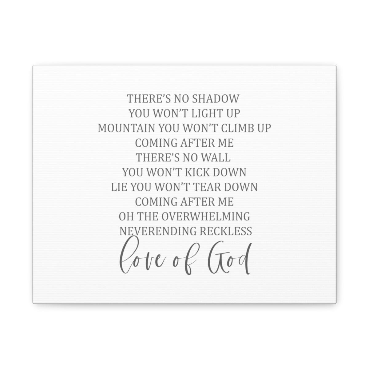 Scripture Walls Psalm 136:26 Love Of God Christian Wall Art Bible Verse ...