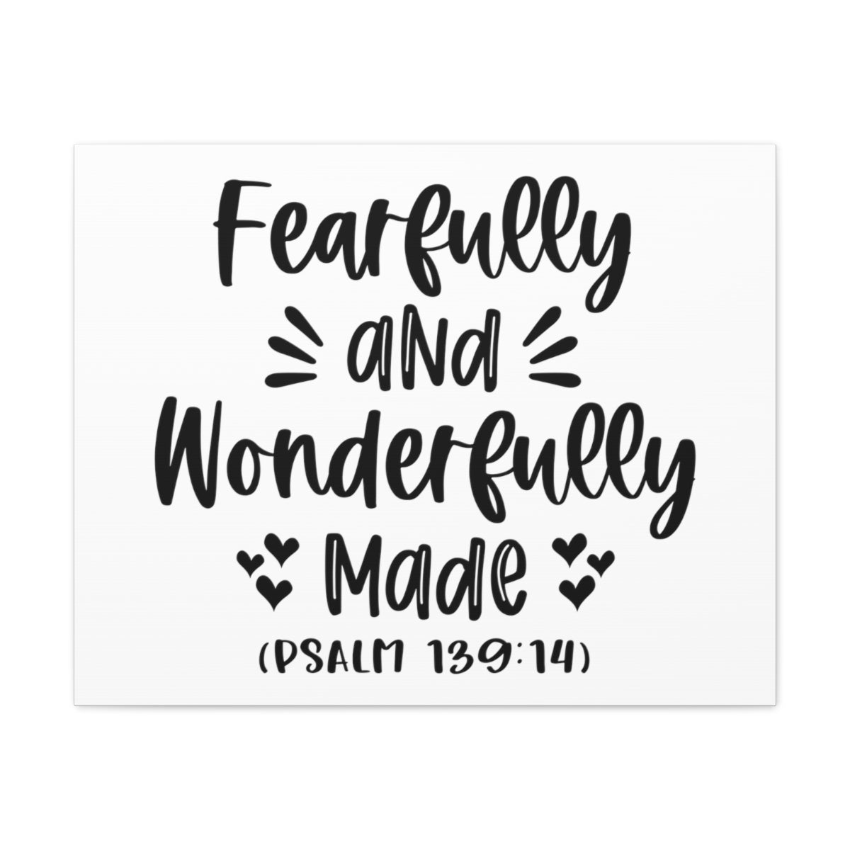 Scripture Walls Psalm 139:14 Fearfully And Wonderfully Hearts Bible ...