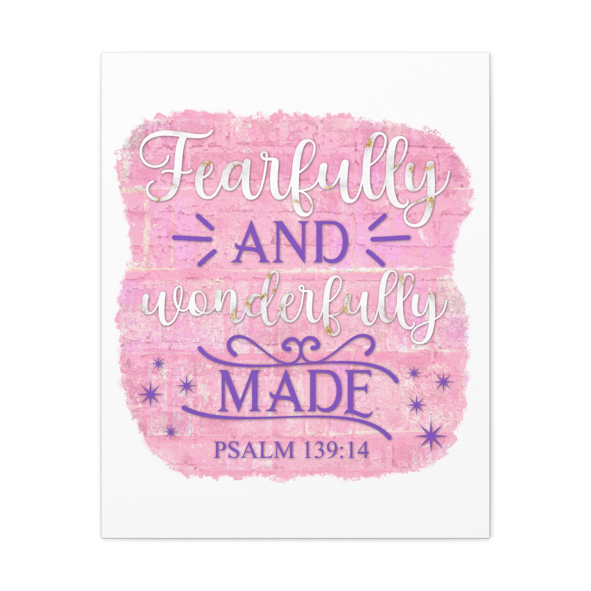 Scripture Walls Psalm 139:14 Fearfully and Wonderfully Made Bible Verse ...