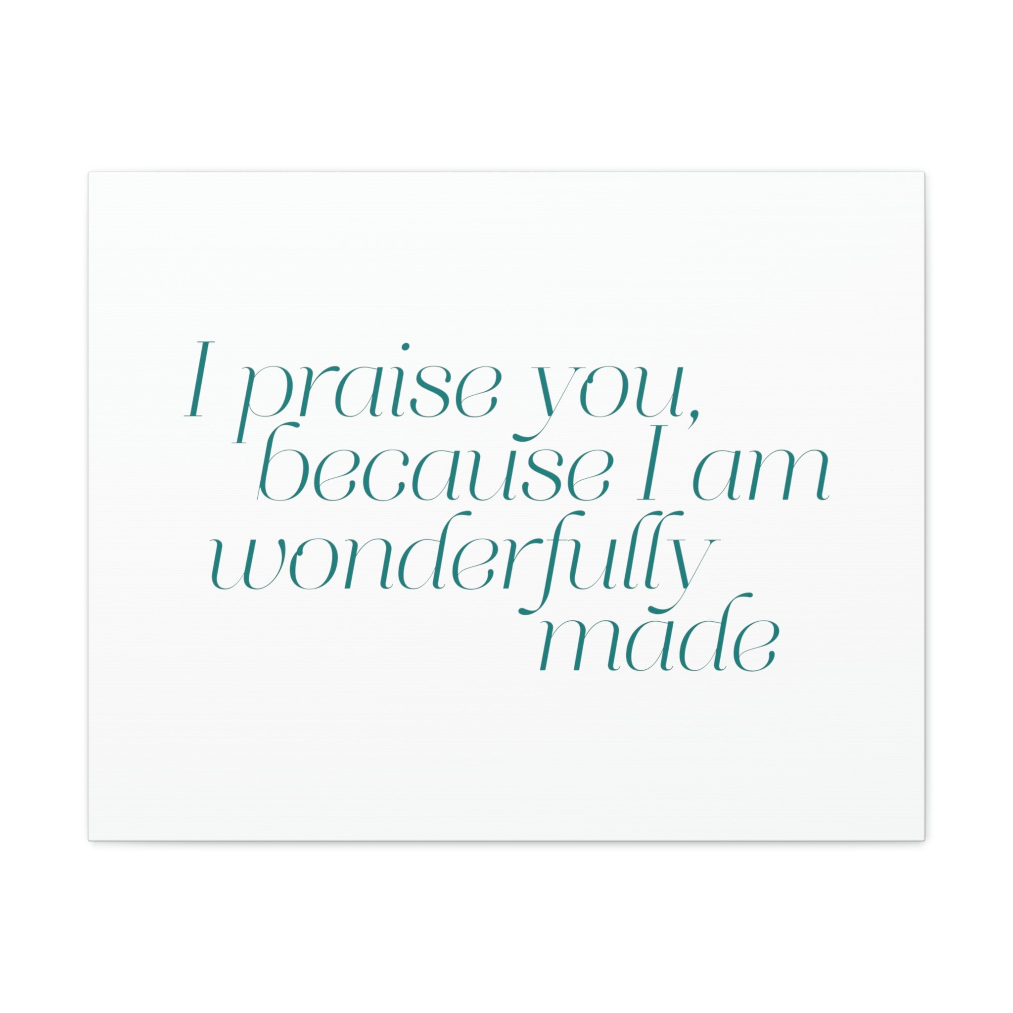 Scripture Walls Psalm 139:14 Light Blue Wonderfully Made Bible Verse ...