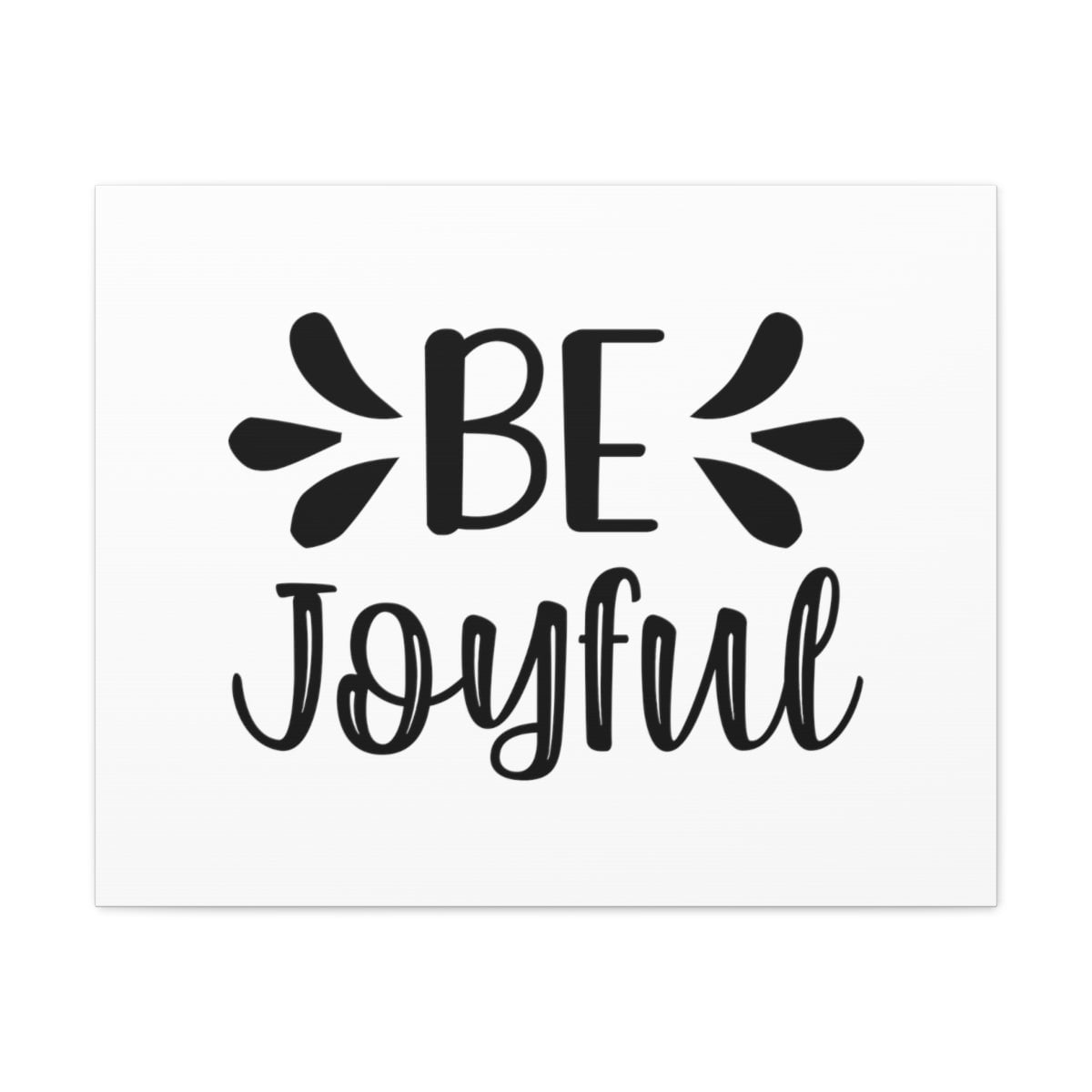 Scripture Walls Psalm 16:11 Be Joyful White Bible Verse Canvas ...