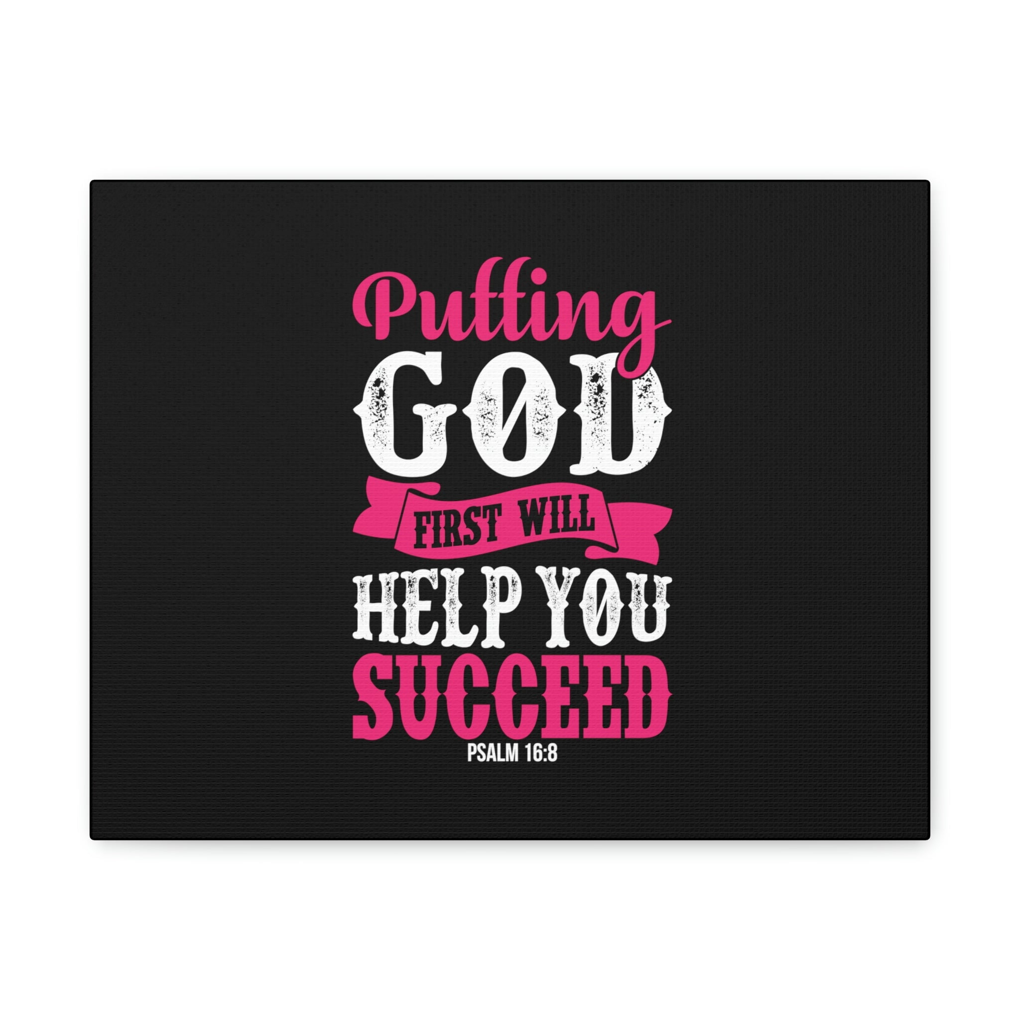 Scripture Walls Psalm 16:8 Putting God First Christian Wall Art Bible ...