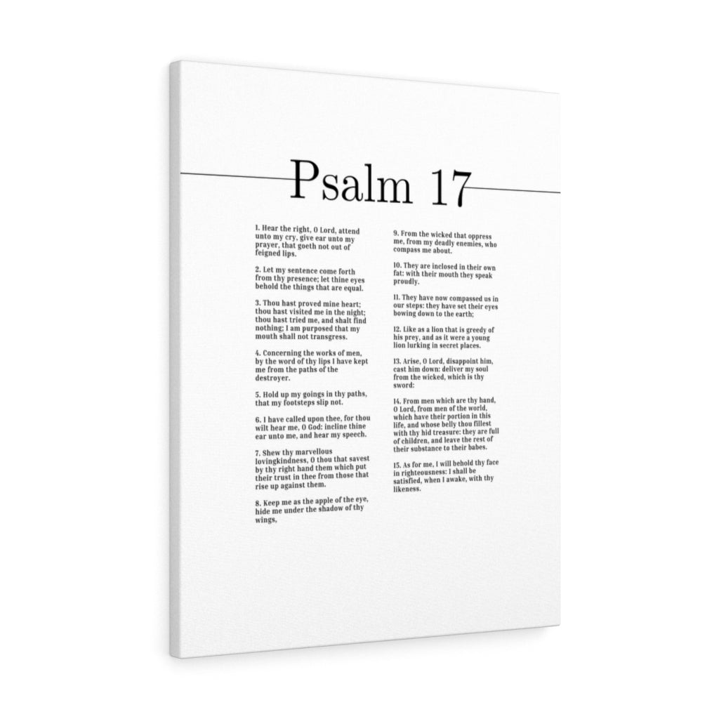 Scripture Walls Psalm 17 Marvelous Loving Kindness White Bible Chapter ...